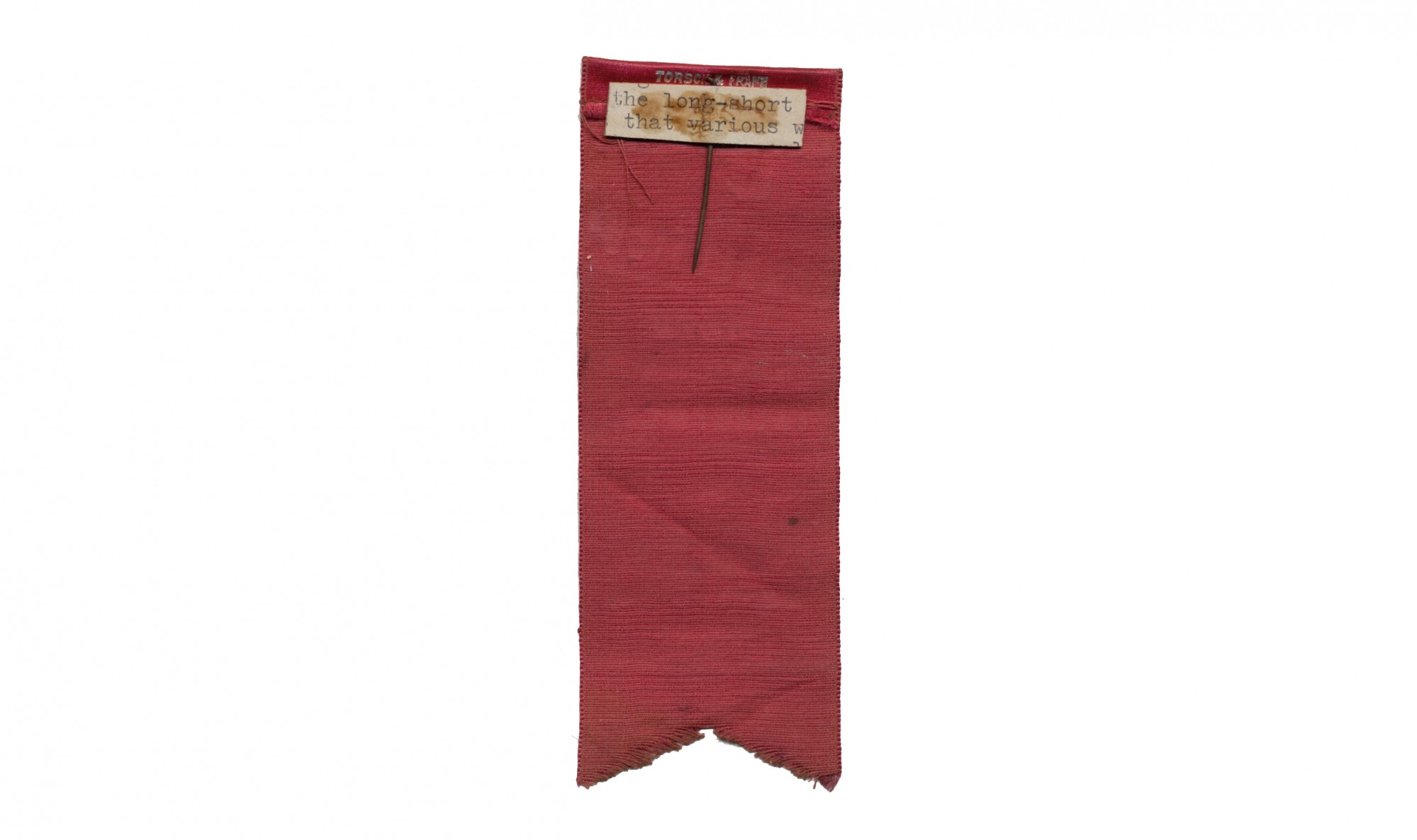 1912 CONNECTICUT GAR RIBBON — Horse Soldier