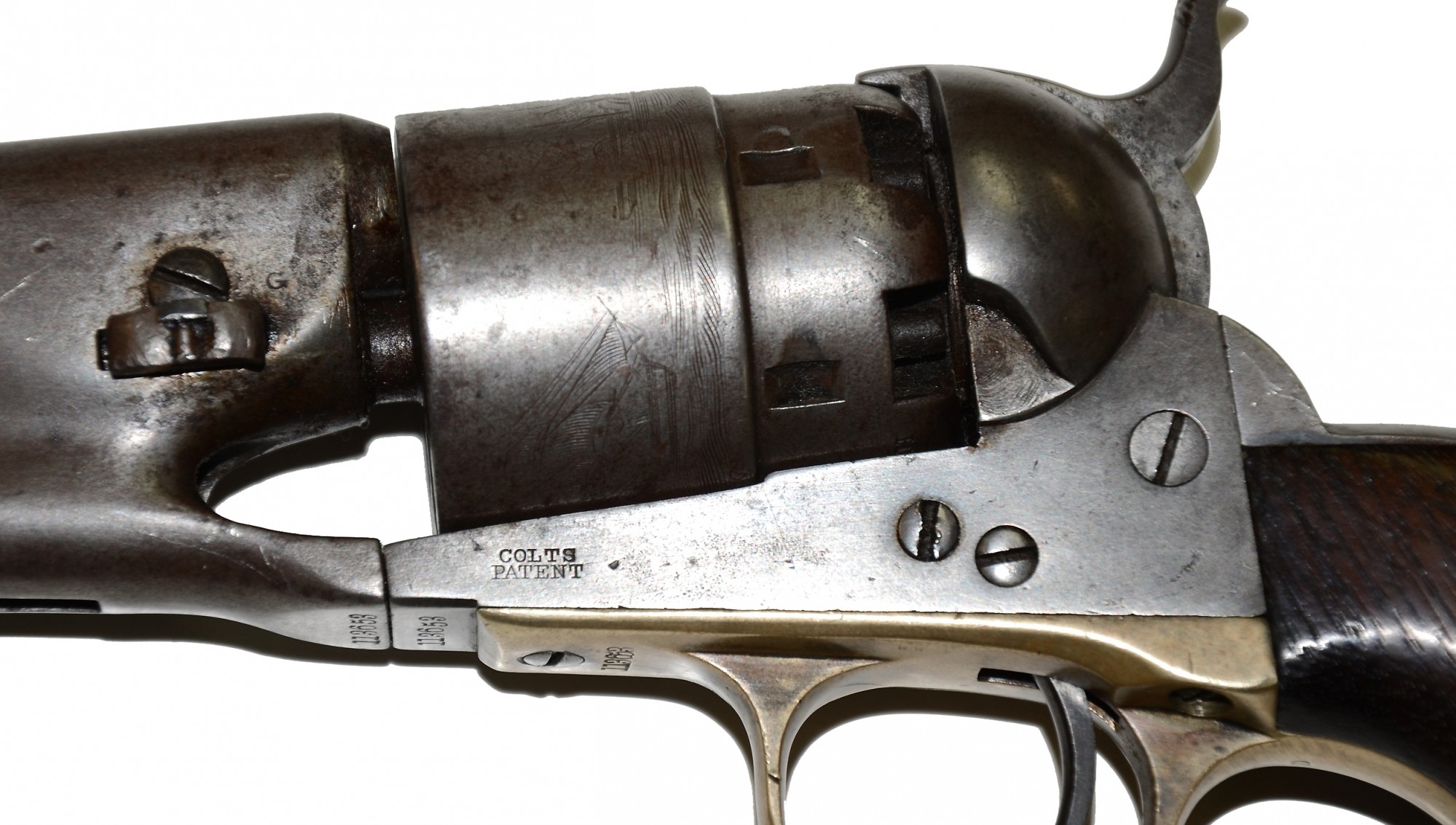 VERY FINE, THREE-SCREW M1860 ARMY COLT REVOLVER FROM LEE’S HEADQUARTER ...