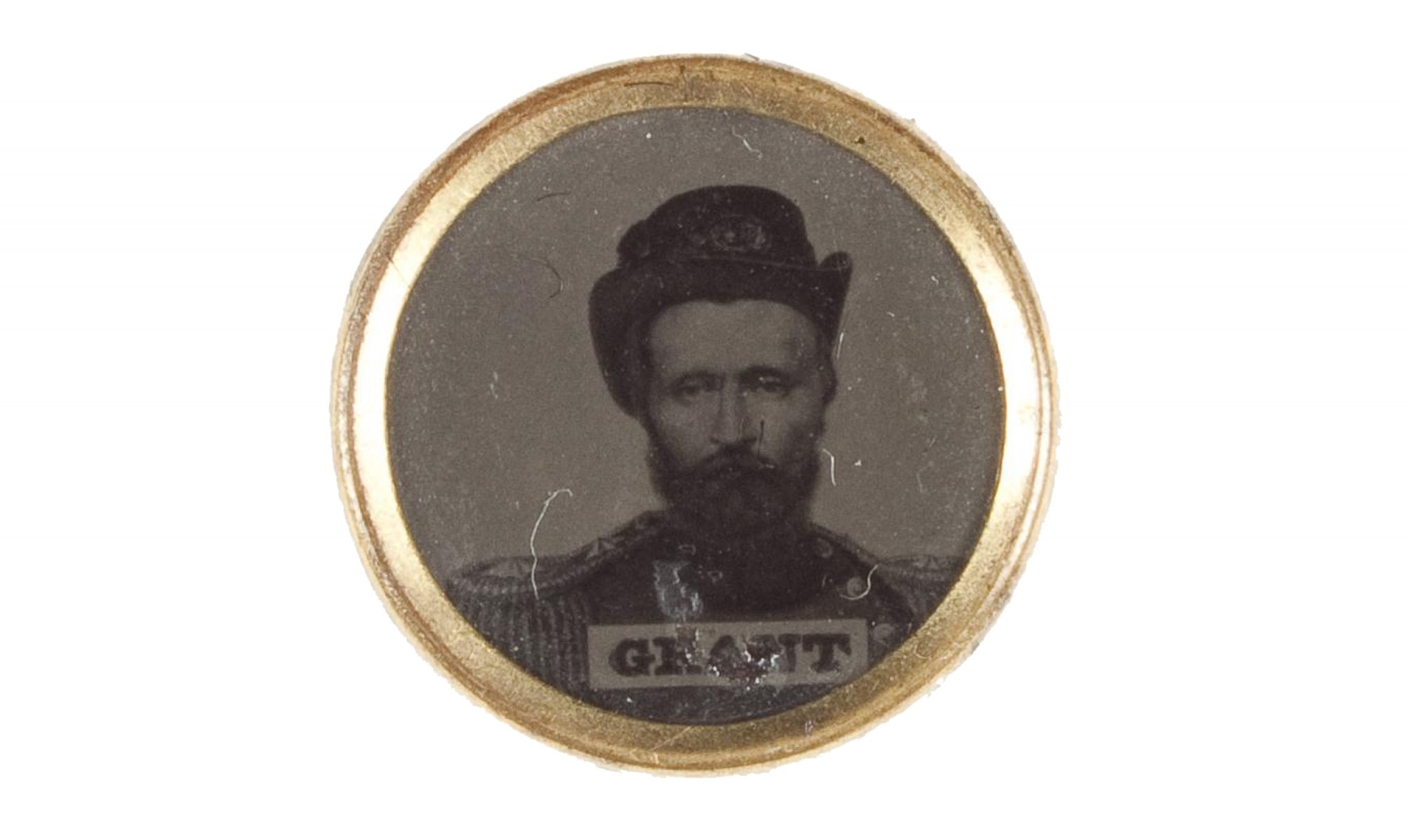 FERROTYPE PHOTO OF ULYSSES S. GRANT — Horse Soldier