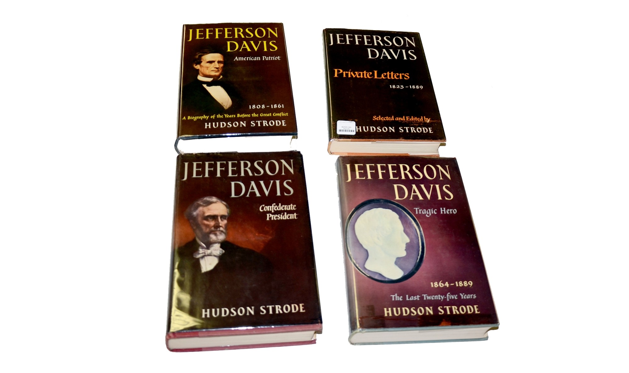 JEFFERSON DAVIS, FOUR VOLUME BIOGRAPHY — Horse Soldier