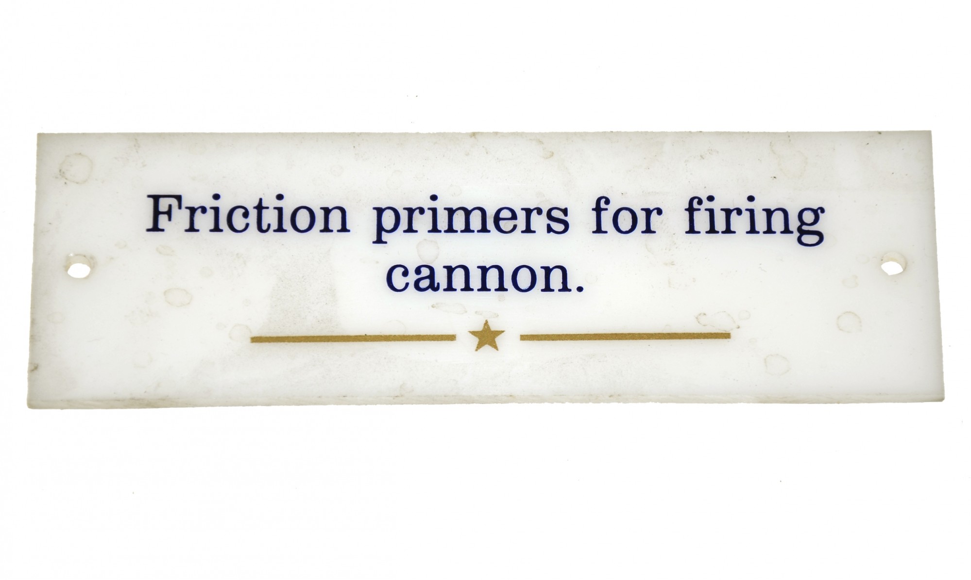 BOX OF U.S. ARTILLERY FRICTION PRIMERS FROM GETTYSBURG MUSEUM ...