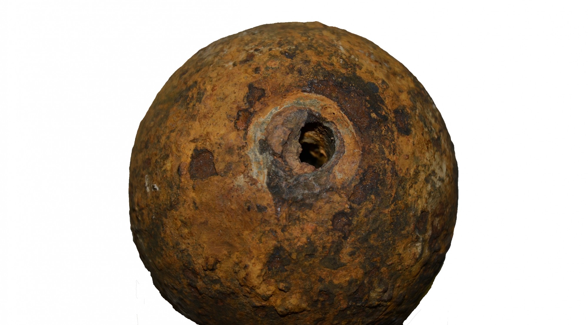 US 3 INCH DYER SHELL RECOVERED CHANCELLORSVILLE, VA — Horse Soldier