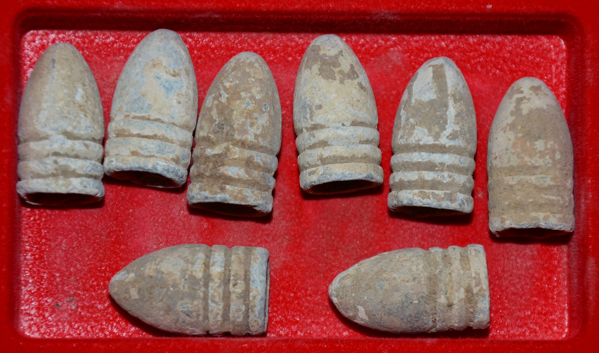 GETTYSBURG .54 MINIE BALLS FROM THE ROSENSTEEL FAMILY COLLECTION ...