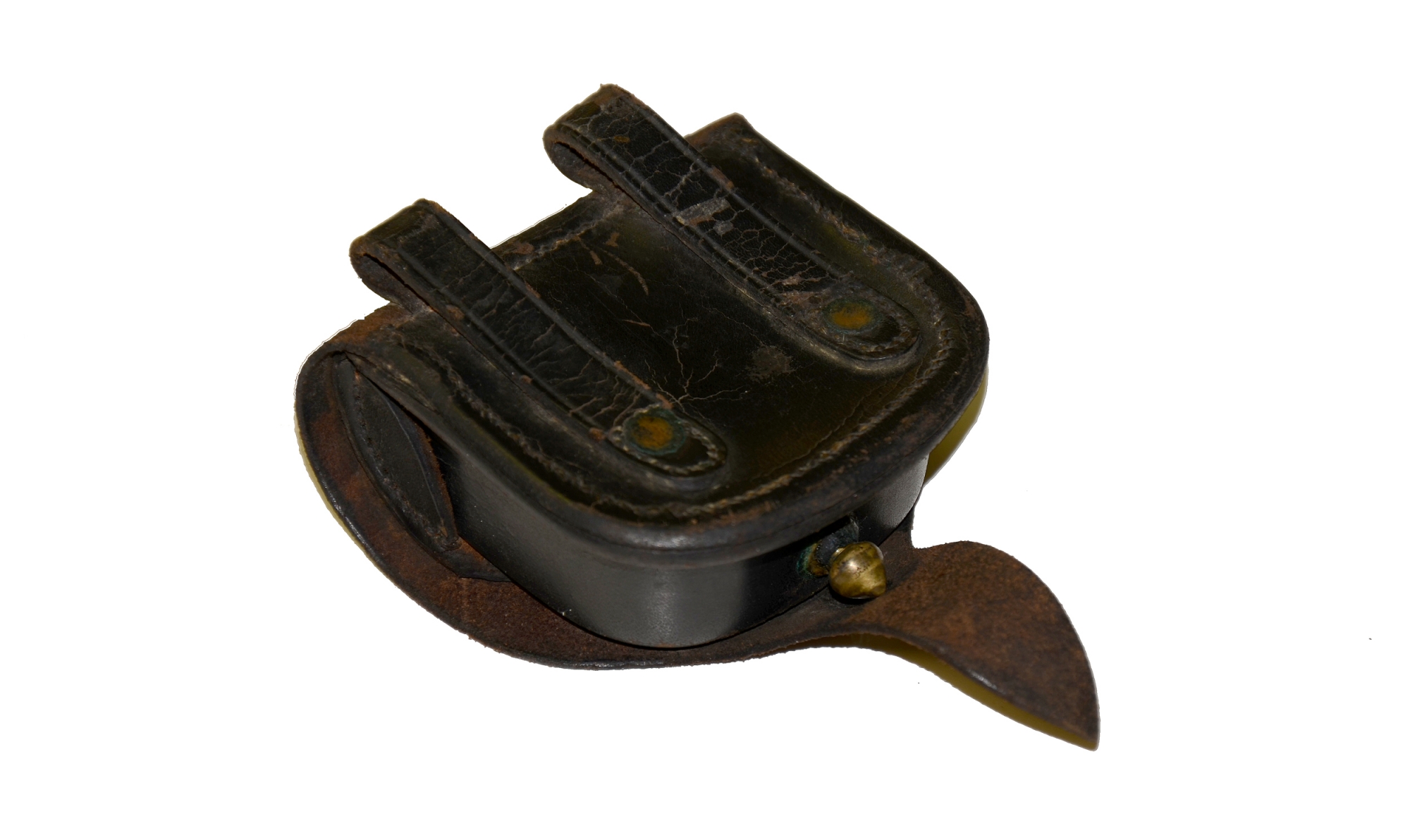 MAKER MARKED AND INSPECTED PERCUSSION CAP BOX — Horse Soldier