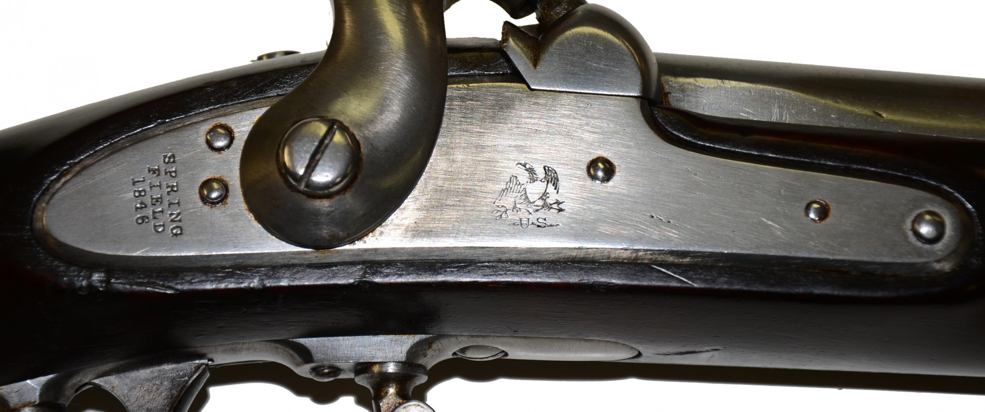 SPRINGFIELD M1842 U.S. PERCUSSION MUSKET DATED 1846 — Horse Soldier