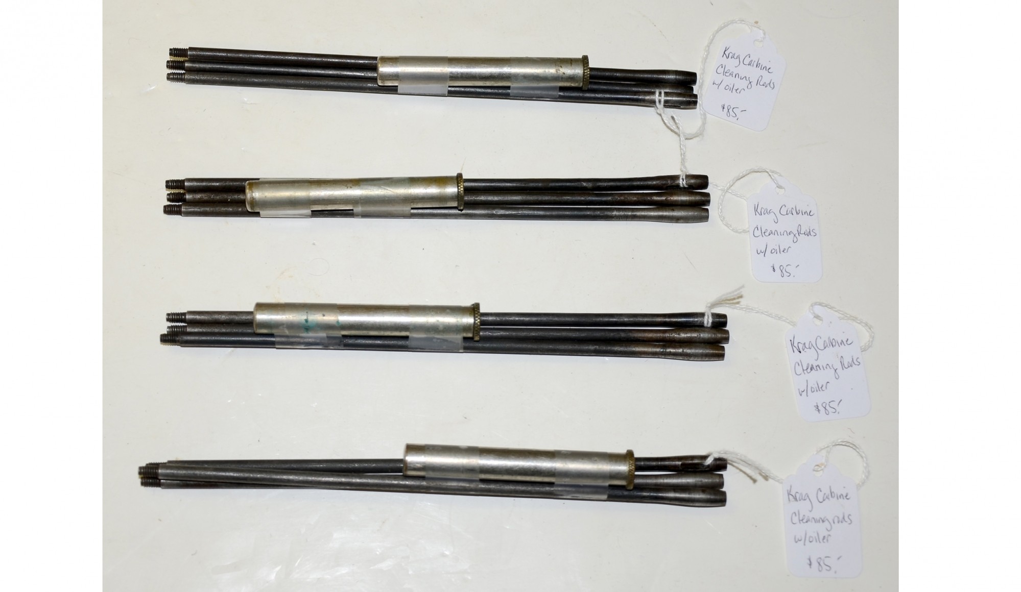 ORIGINAL US SPRINGFIELD KRAG CARBINE / RIFLE 3 PIECE CLEANING ROD WITH ...