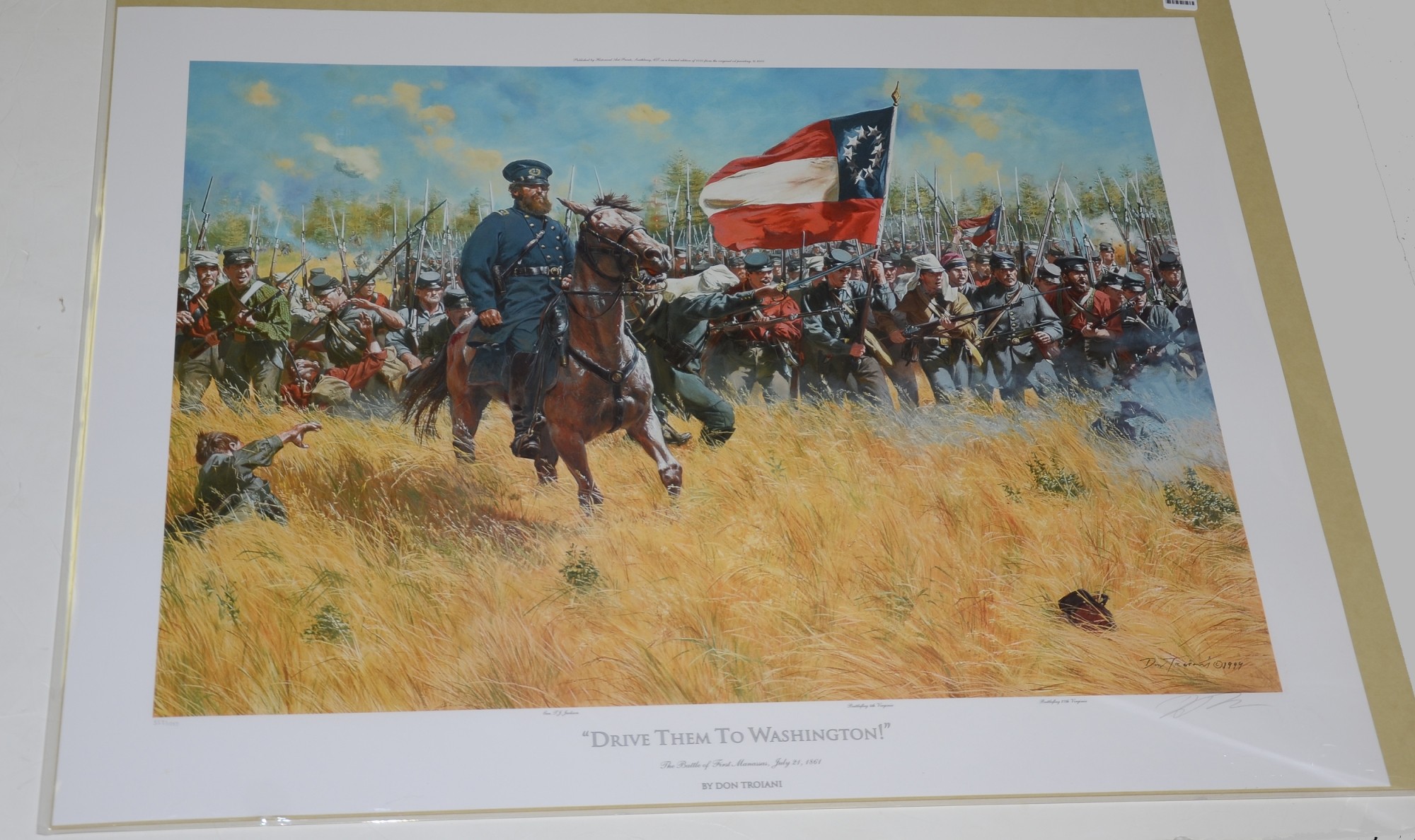 “DRIVE THEM TO WASHINGTON!”, BATTLE OF FIRST MANASSAS, JULY 21, 1861 ...