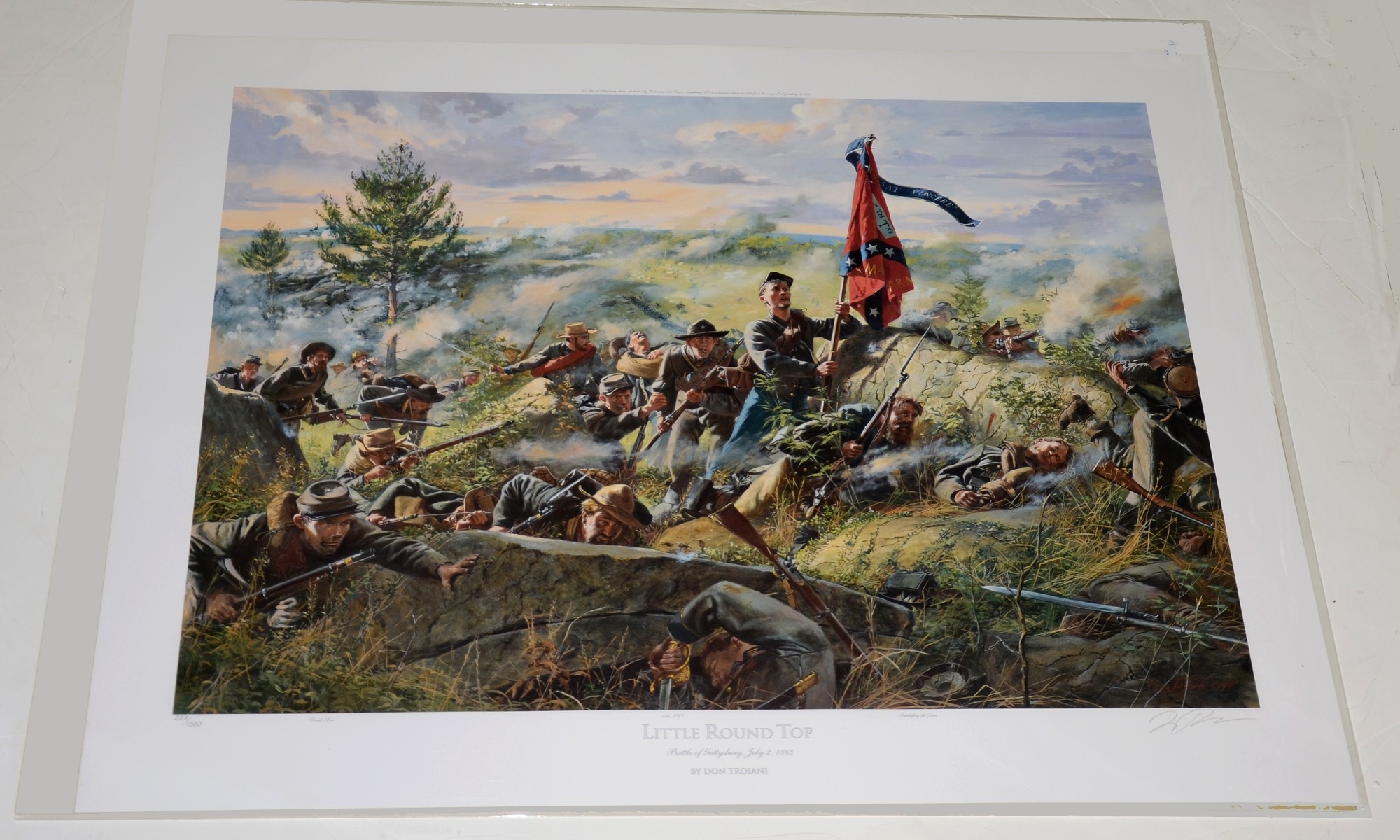 LITTLE ROUND TOP, BATTLE OF GETTYSBURG, JULY 2, 1863 – DON TROIANI ...