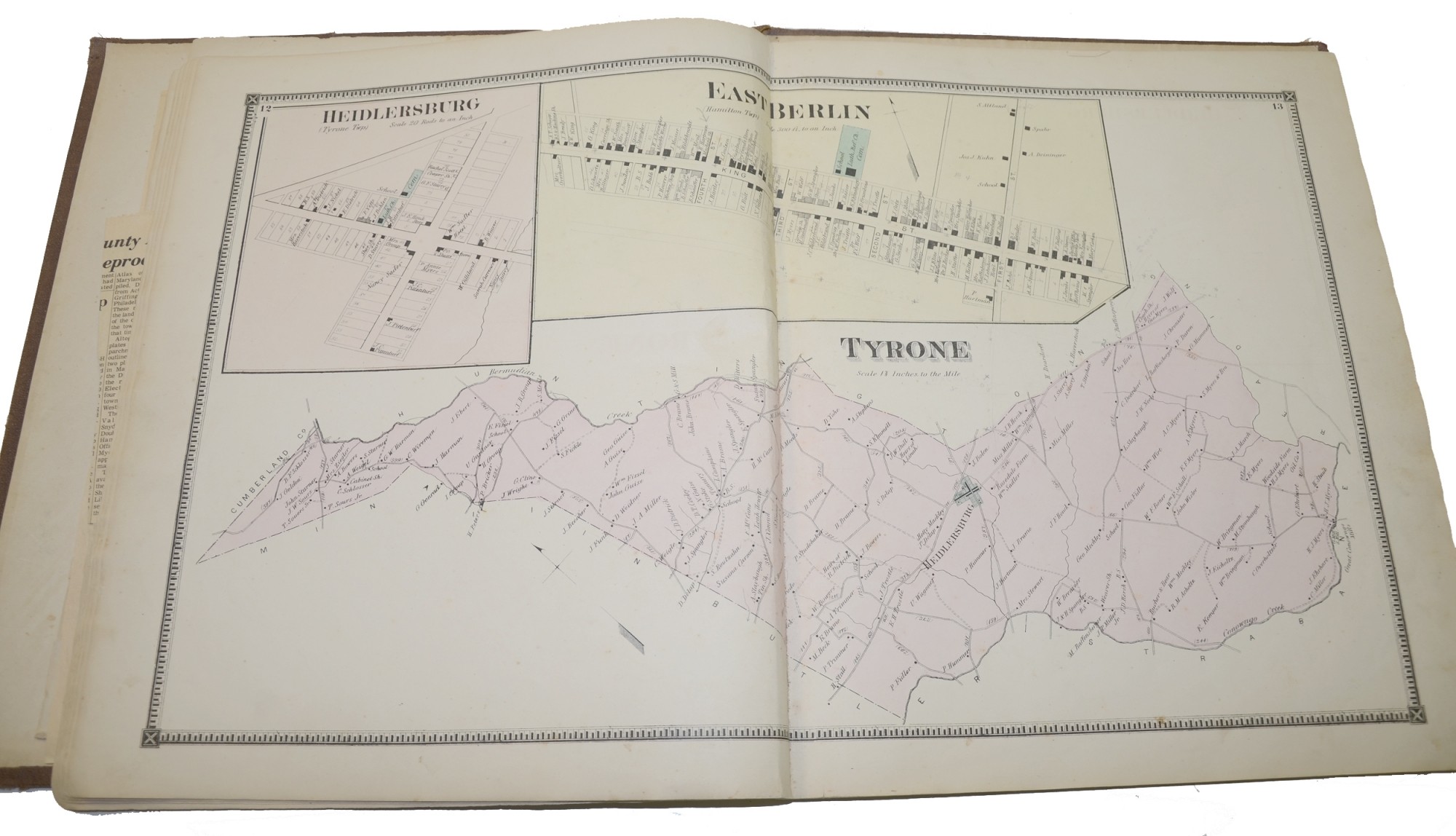 ATLAS OF ADAMS COUNTY, PENNSYLVANIA, 1872 — Horse Soldier