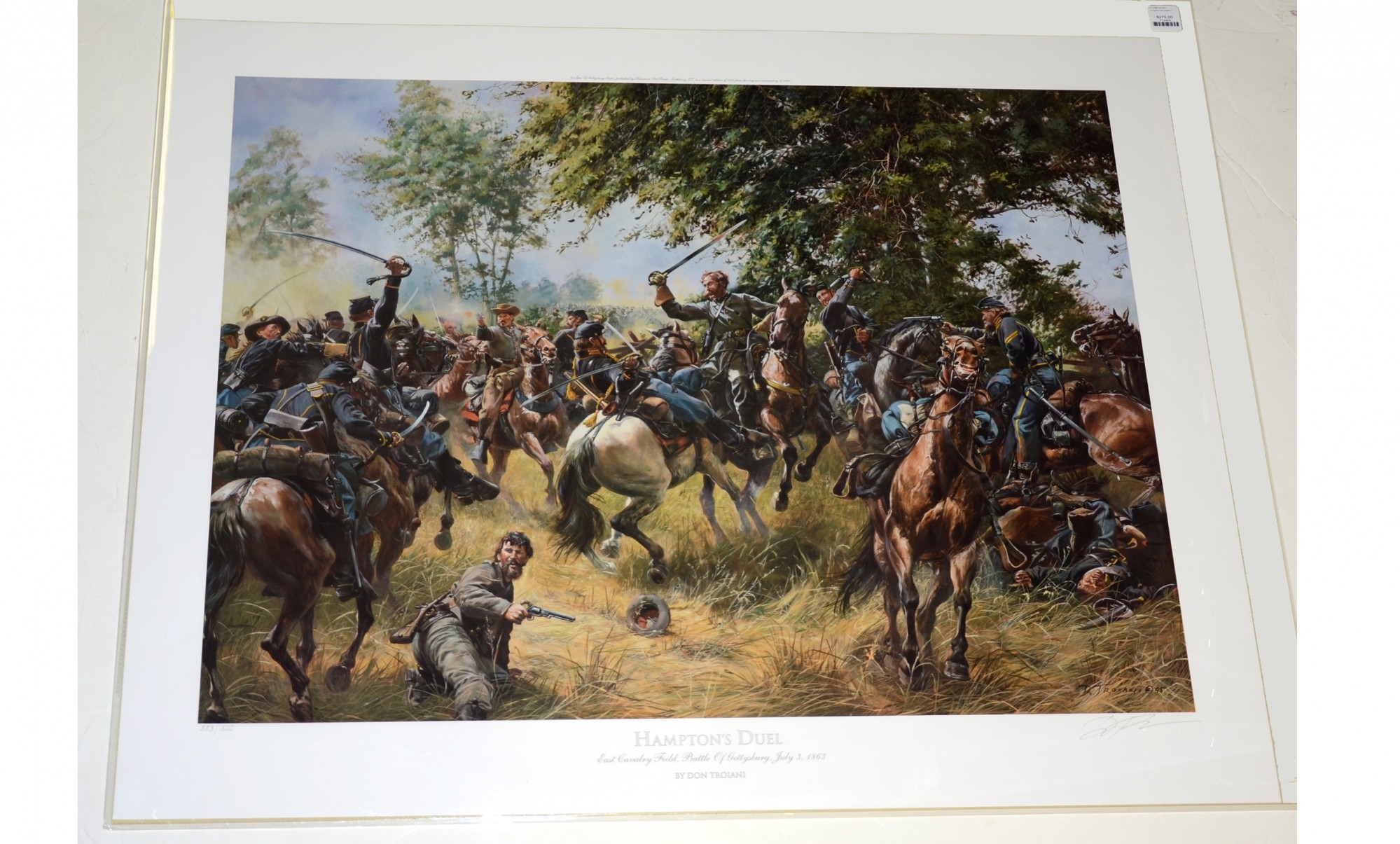 HAMPTON’S DUEL, EAST CAVALRY FIELD, BATTLE OF GETTYSBURG, JULY 3, 1863 ...