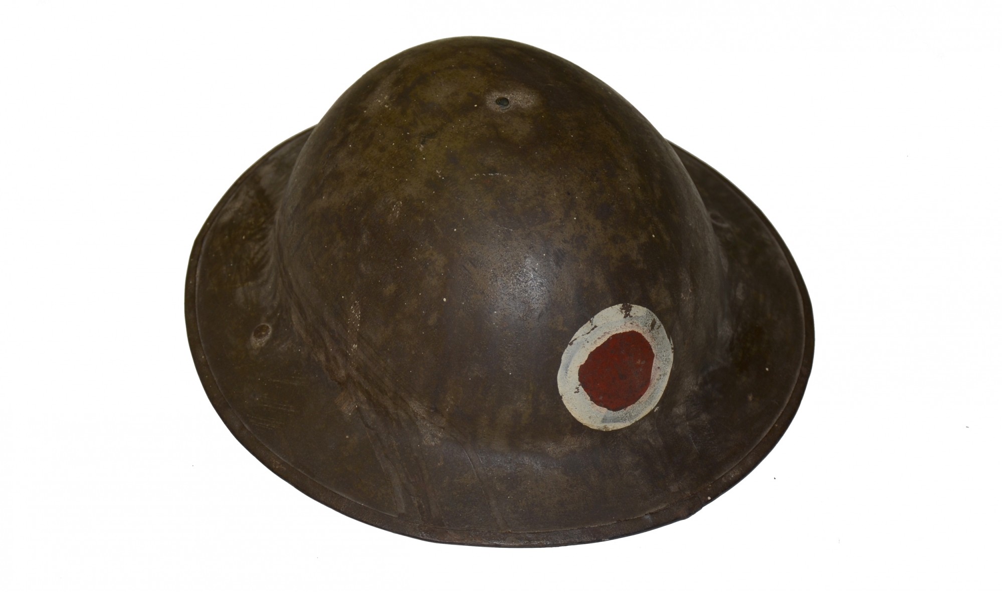 WORLD WAR ONE PAINTED HELMET WITH POSSIBLE ID — Horse Soldier