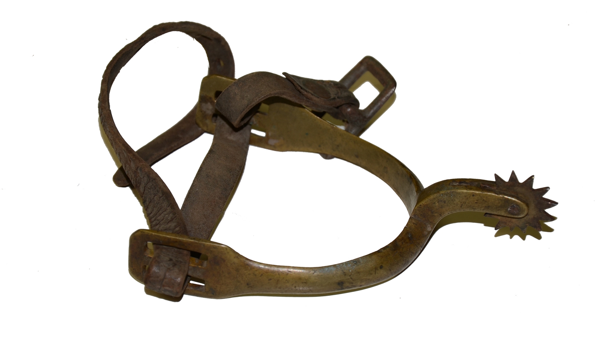 SINGLE CONFEDERATE SPUR — Horse Soldier