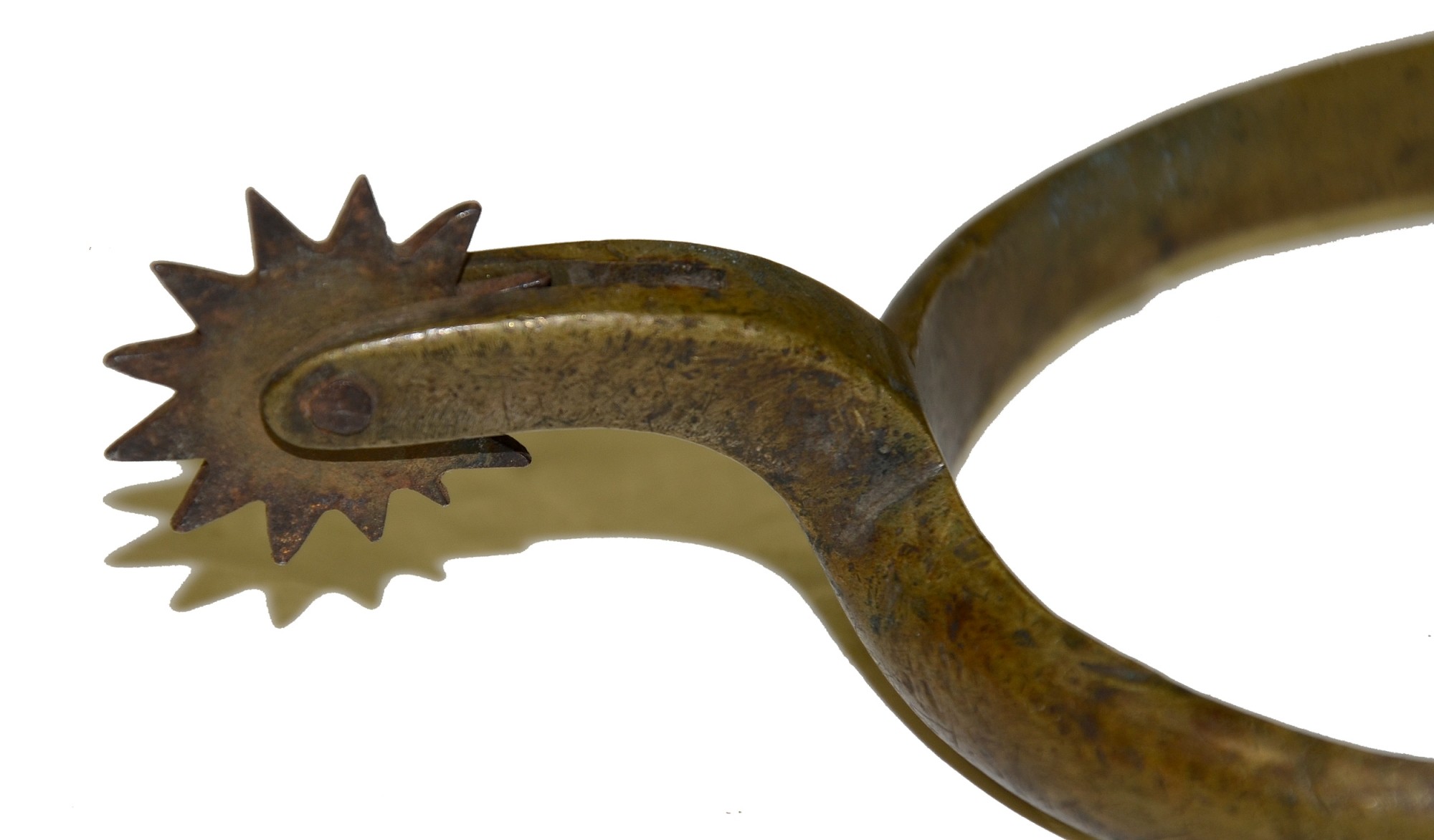 SINGLE CONFEDERATE SPUR — Horse Soldier