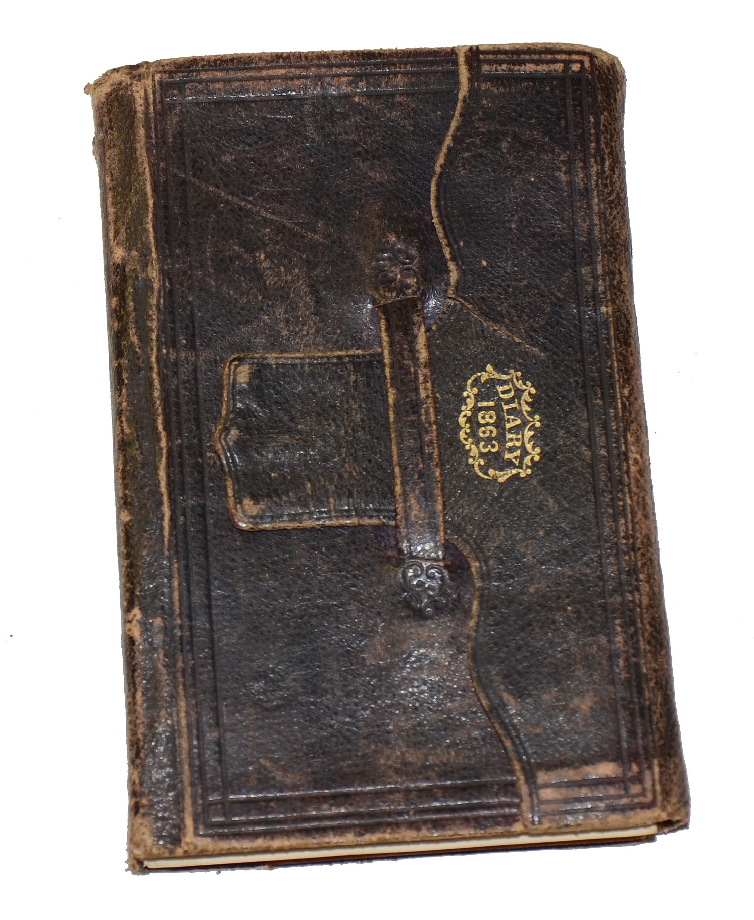 1863 DIARY WITH GETTYSBURG CONTENT — Horse Soldier