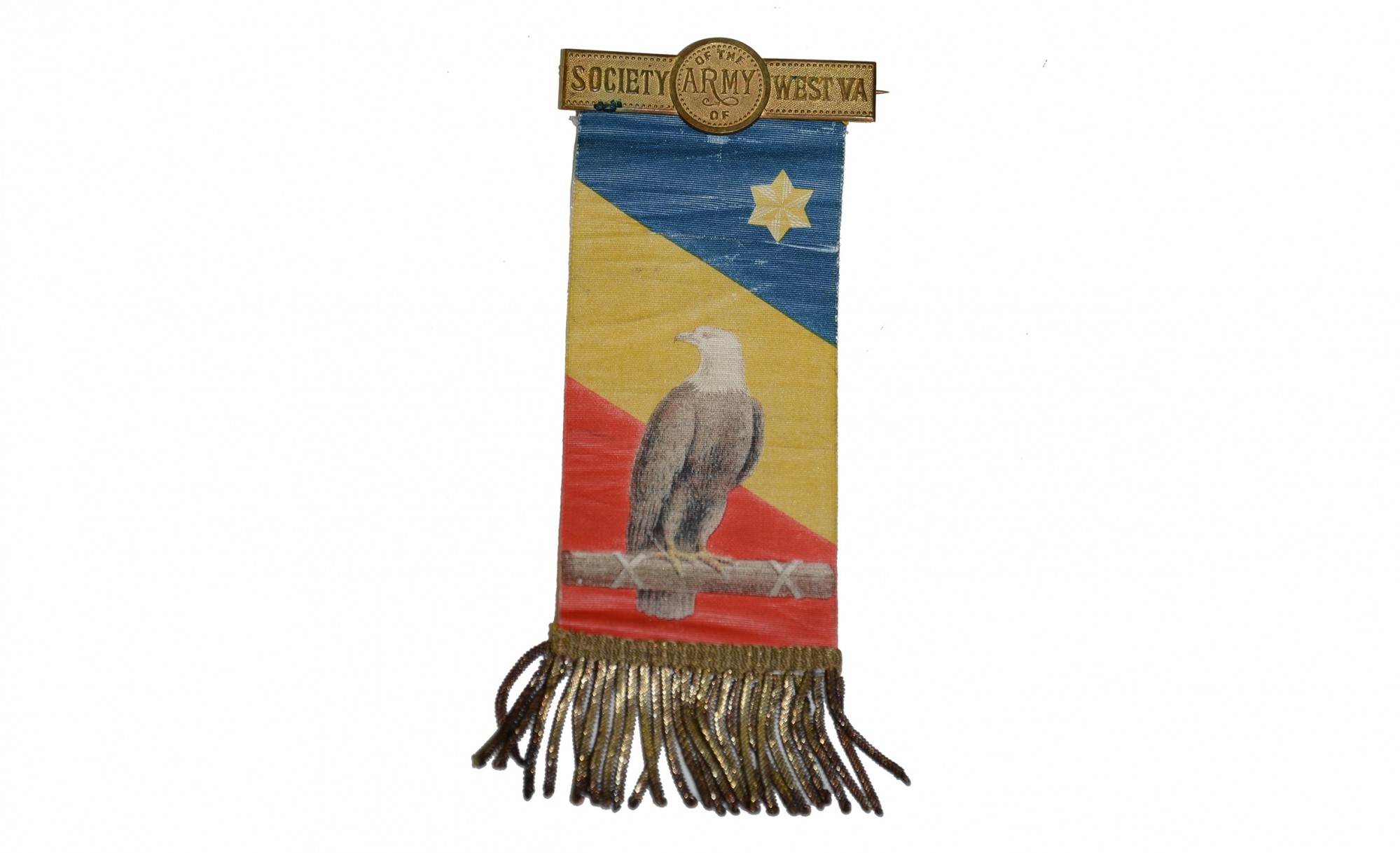 SOCIETY OF THE ARMY OF WEST VIRGINIA RIBBON — Horse Soldier