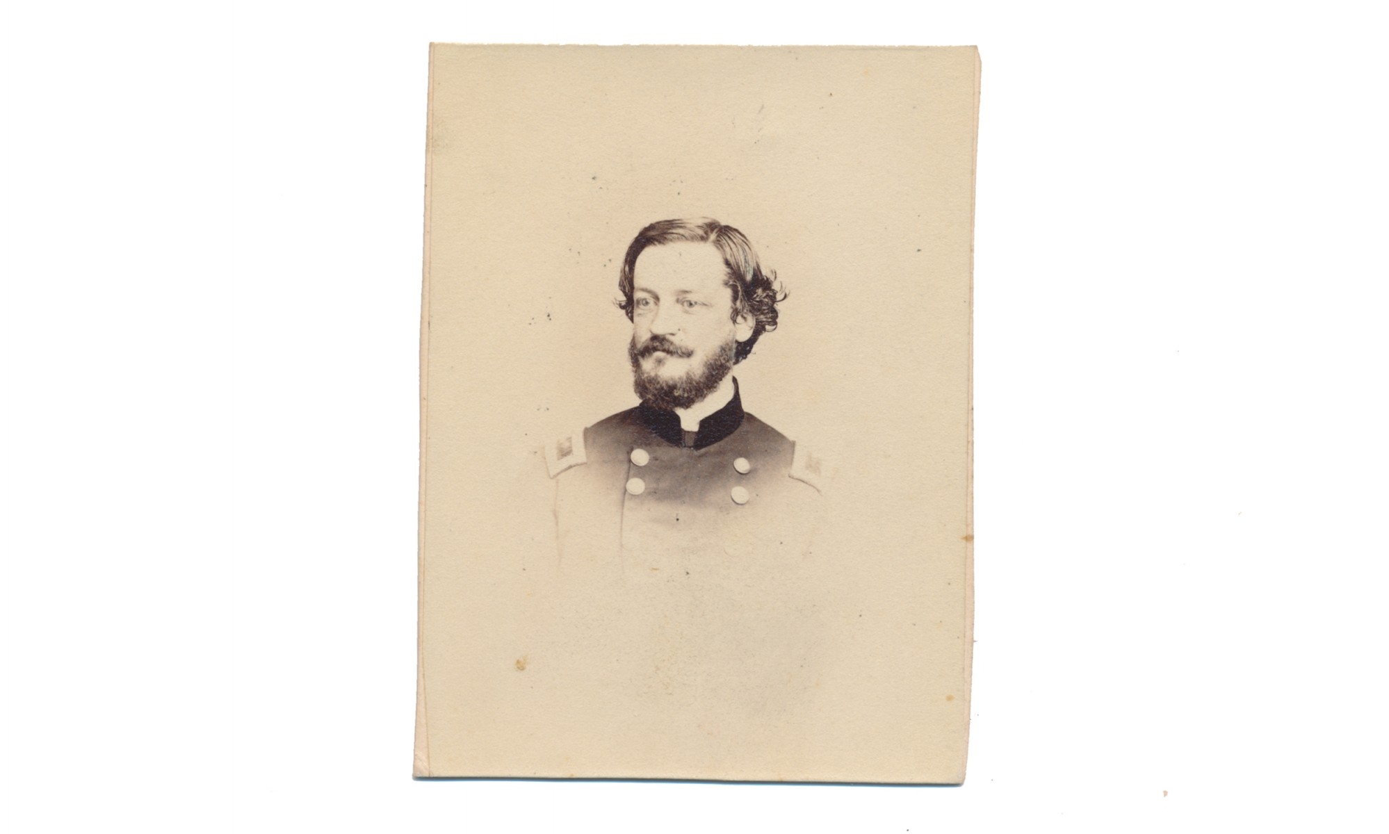CDV GENERAL THOMAS L. KANE — Horse Soldier
