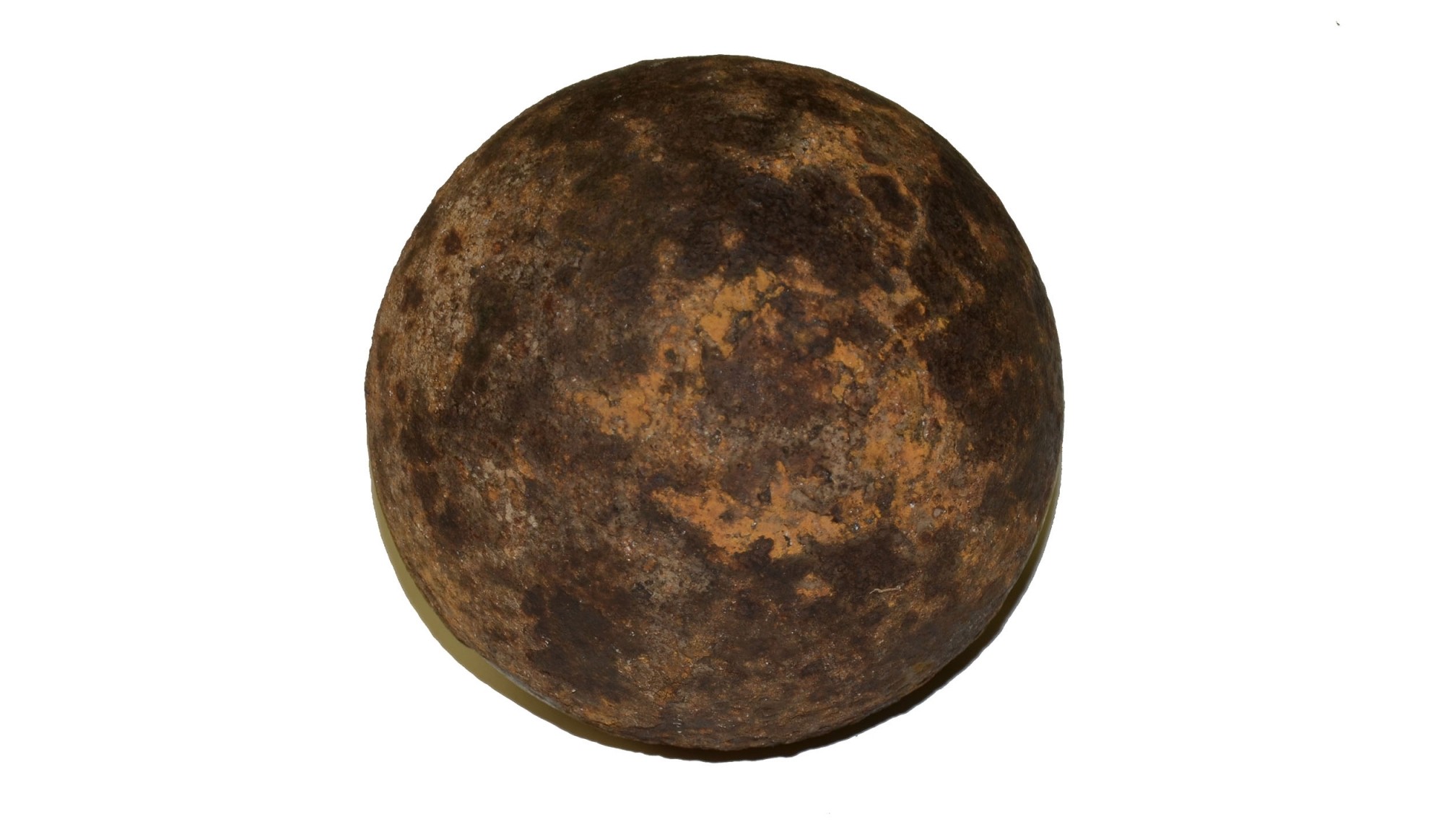 US/CS 4.52” 12 POUNDER SPHERICAL SHOT RECOVERED AT GETTYSBURG — Horse ...