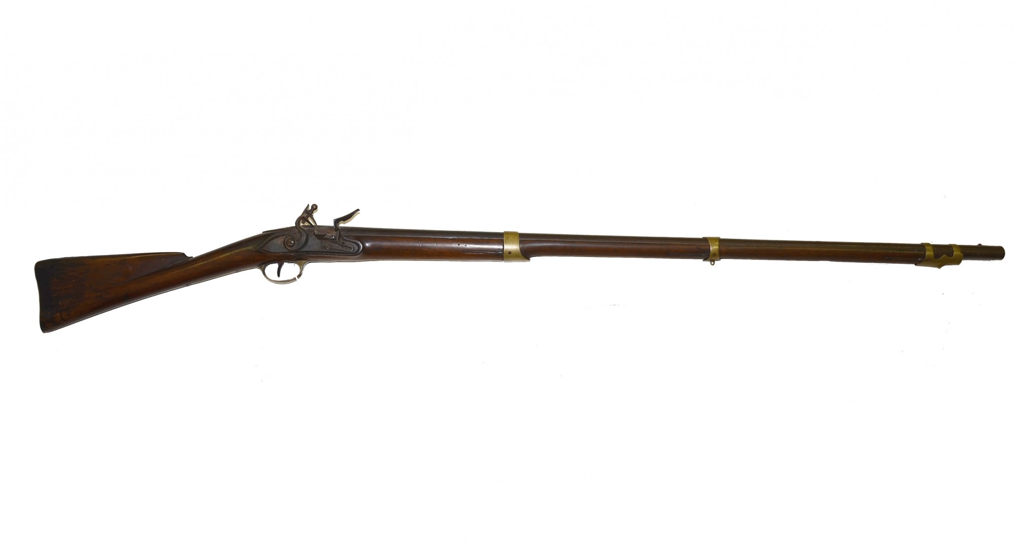 NEW ENGLAND MILITIA FLINTLOCK MUSKET — Horse Soldier