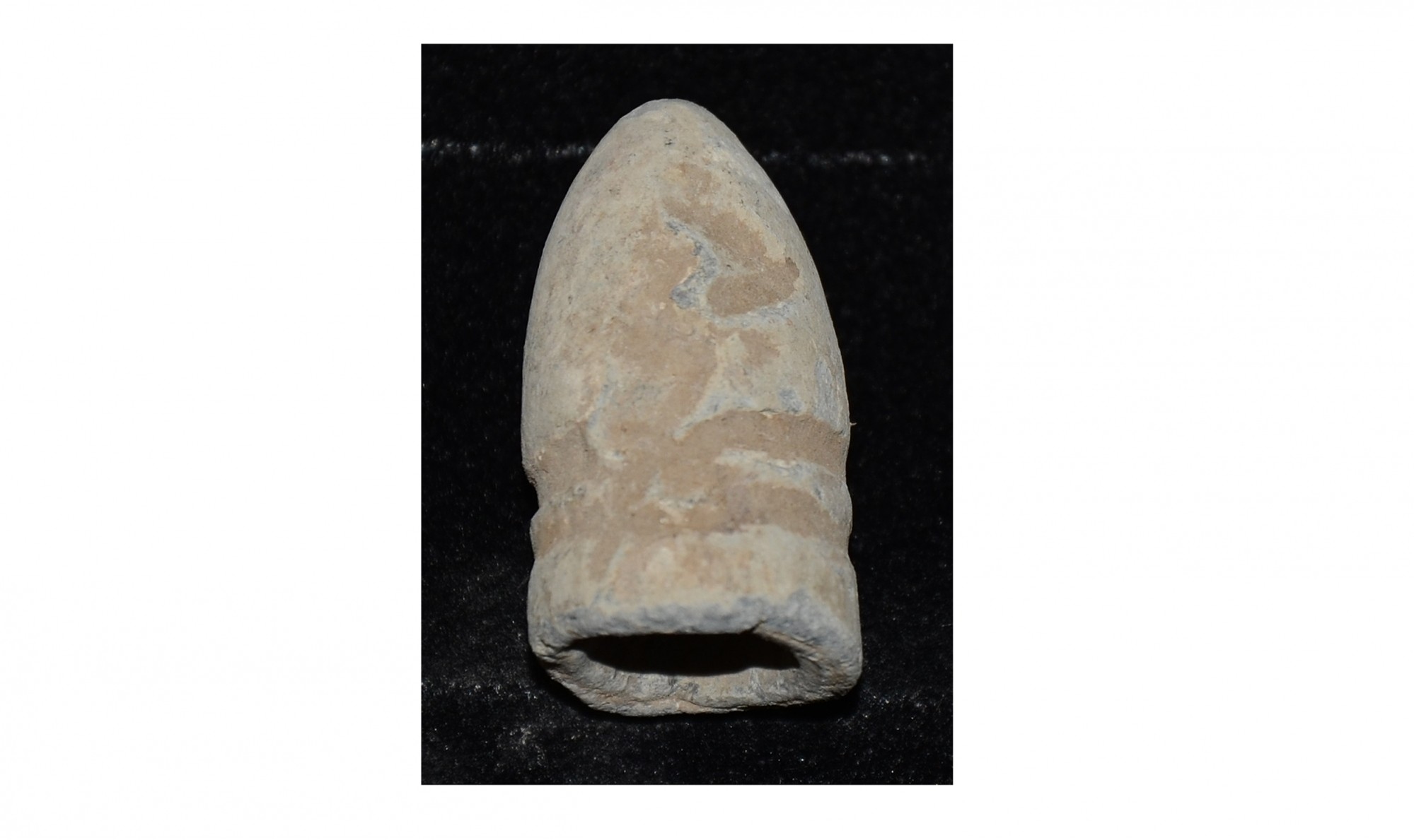 CONFEDERATE .58 CAL. MINIE BALL RECOVERED ON THE PLANK FARM, GETTYSBURG ...