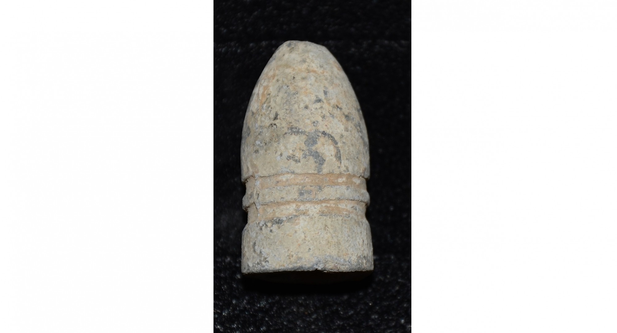 CONFEDERATE .58 CAL. MINIE BALL RECOVERED ON THE PLANK FARM, GETTYSBURG ...