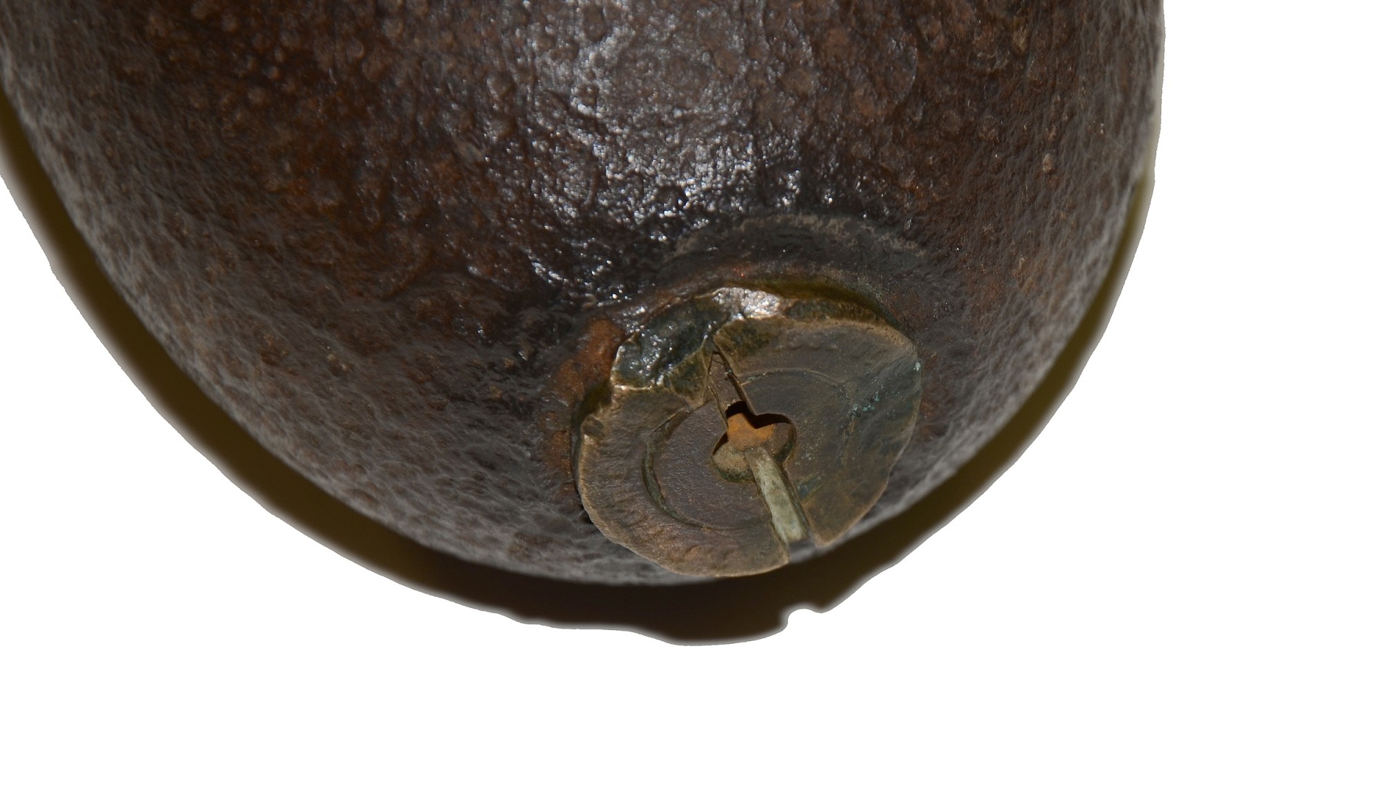 US 4.5 INCH 30 POUNDER SCHENKL SHELL RECOVERED AT PETERSBURG, VA ...