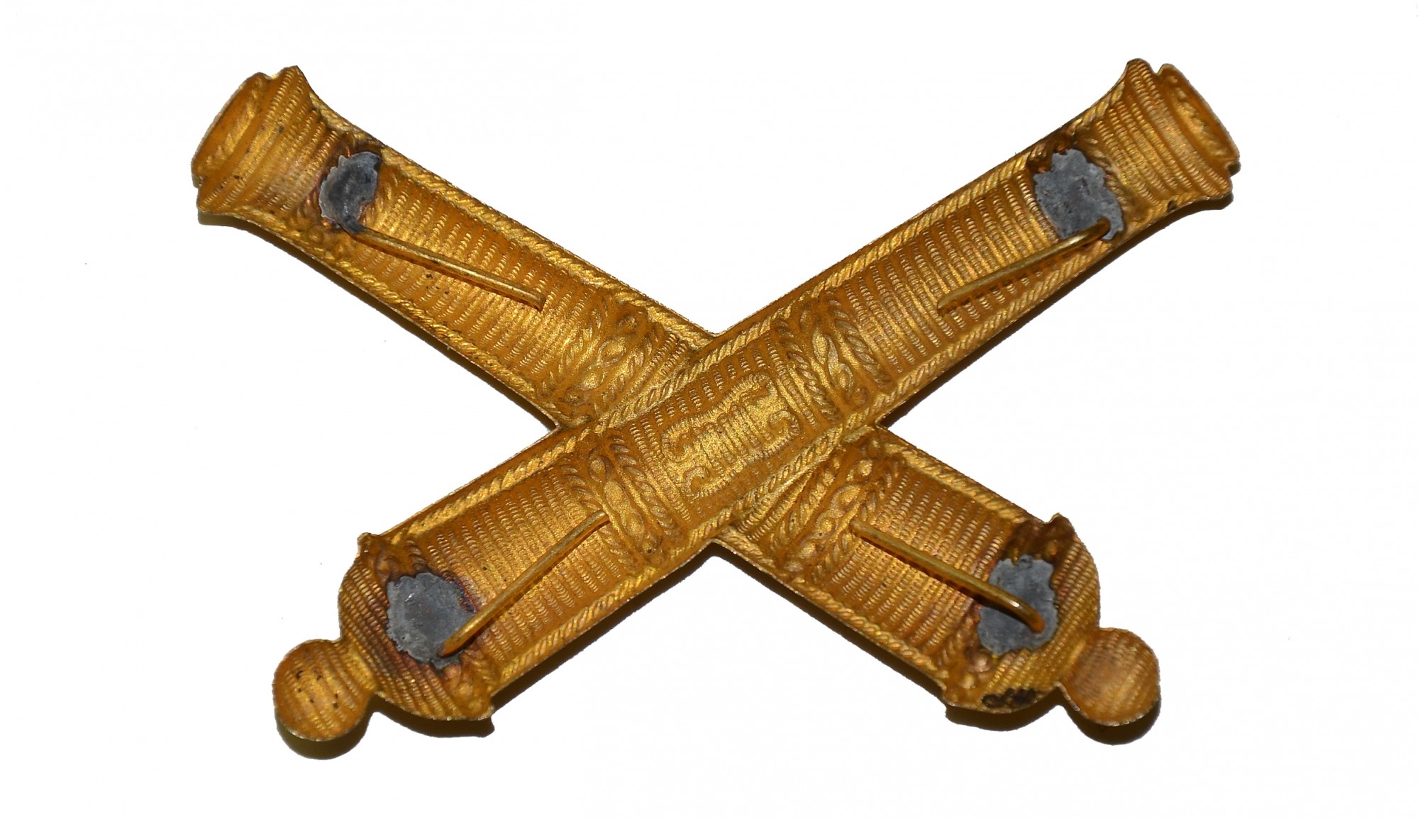 CIVIL WAR OFFICER’S ARTILLERY CAP INSIGNIACIVIL WAR OFFICER’S ARTILLERY ...