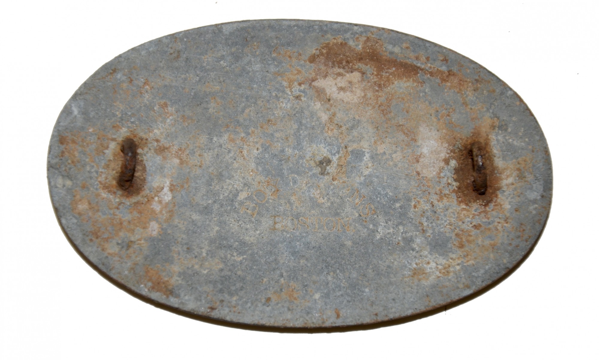 MAKER MARKED PATTERN 1839 CARTRIDGE BOX PLATE FROM CEDAR MOUNTAIN - DUG ...