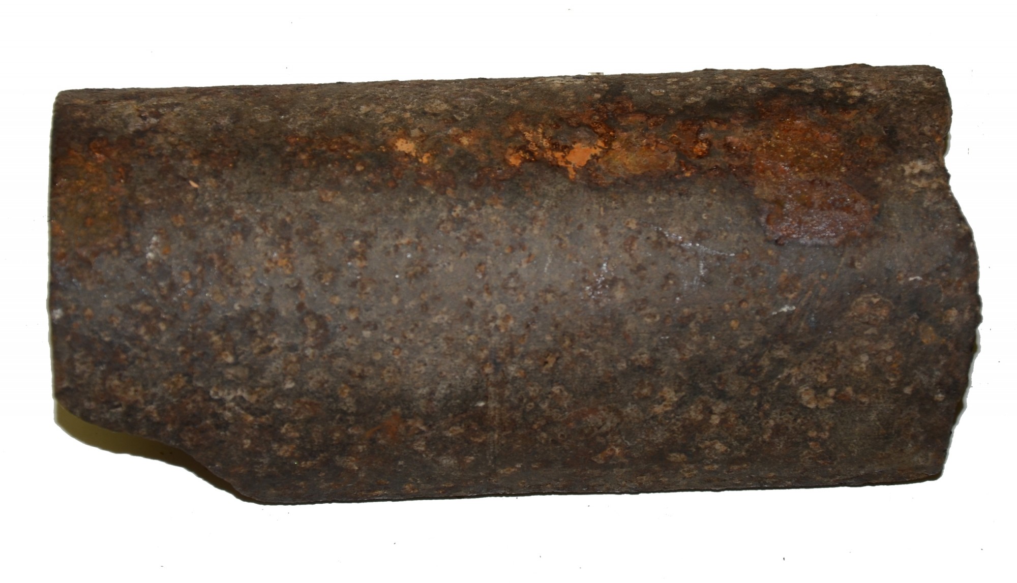 US/CS 3-INCH PARROTT/READ SHELL FRAGMENT FROM THE JENNIE WADE MUSEUM ...