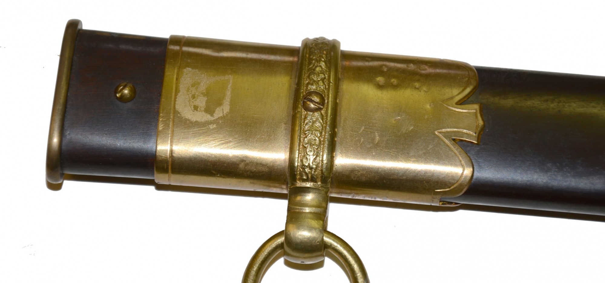 M1850 FOOT OFFICER’S SILVER-HILTED SWORD WITH METAL SCABBARD BY ...