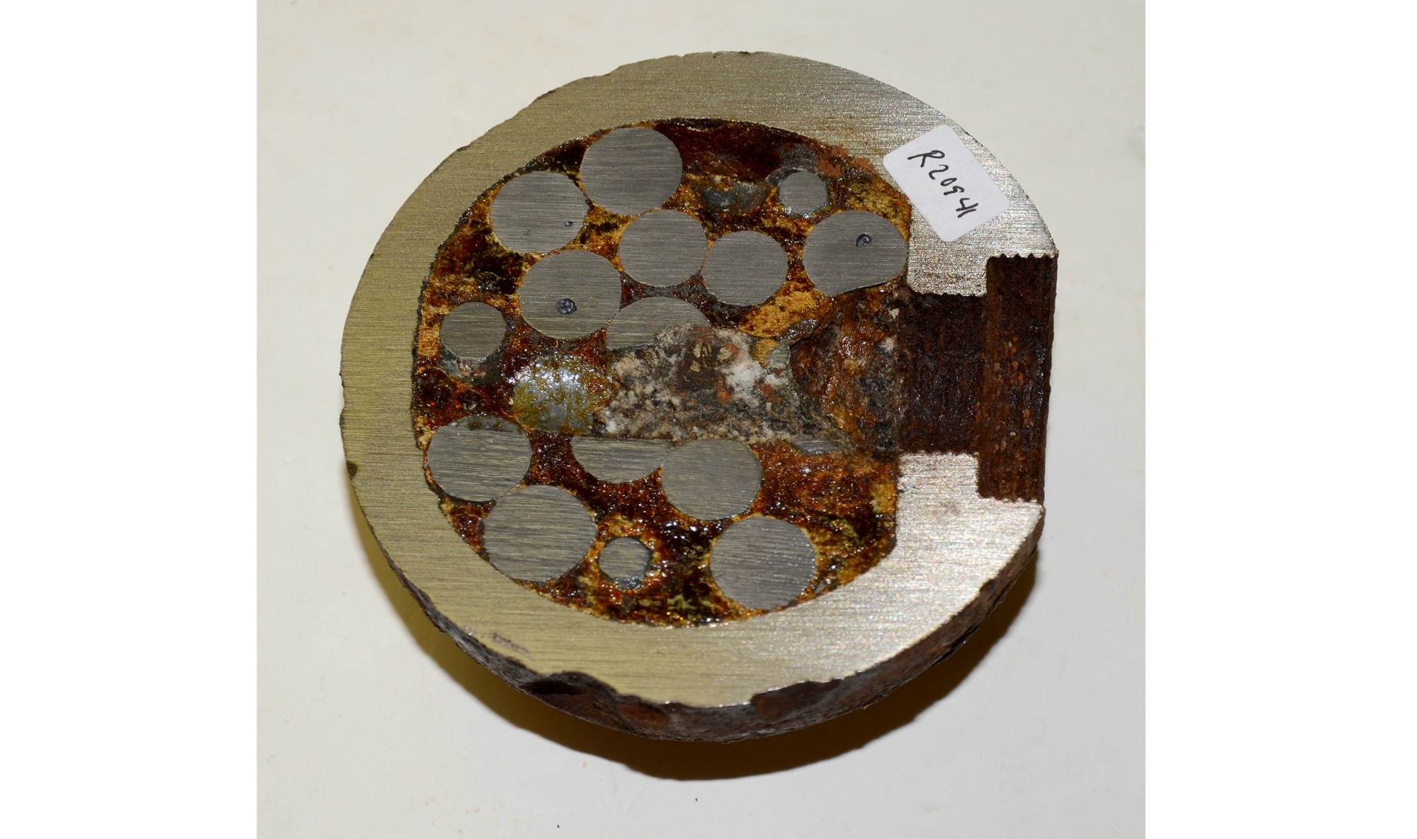 SECTIONED US 12 POUND SPHERICAL CASE SHOT SHELL — Horse Soldier