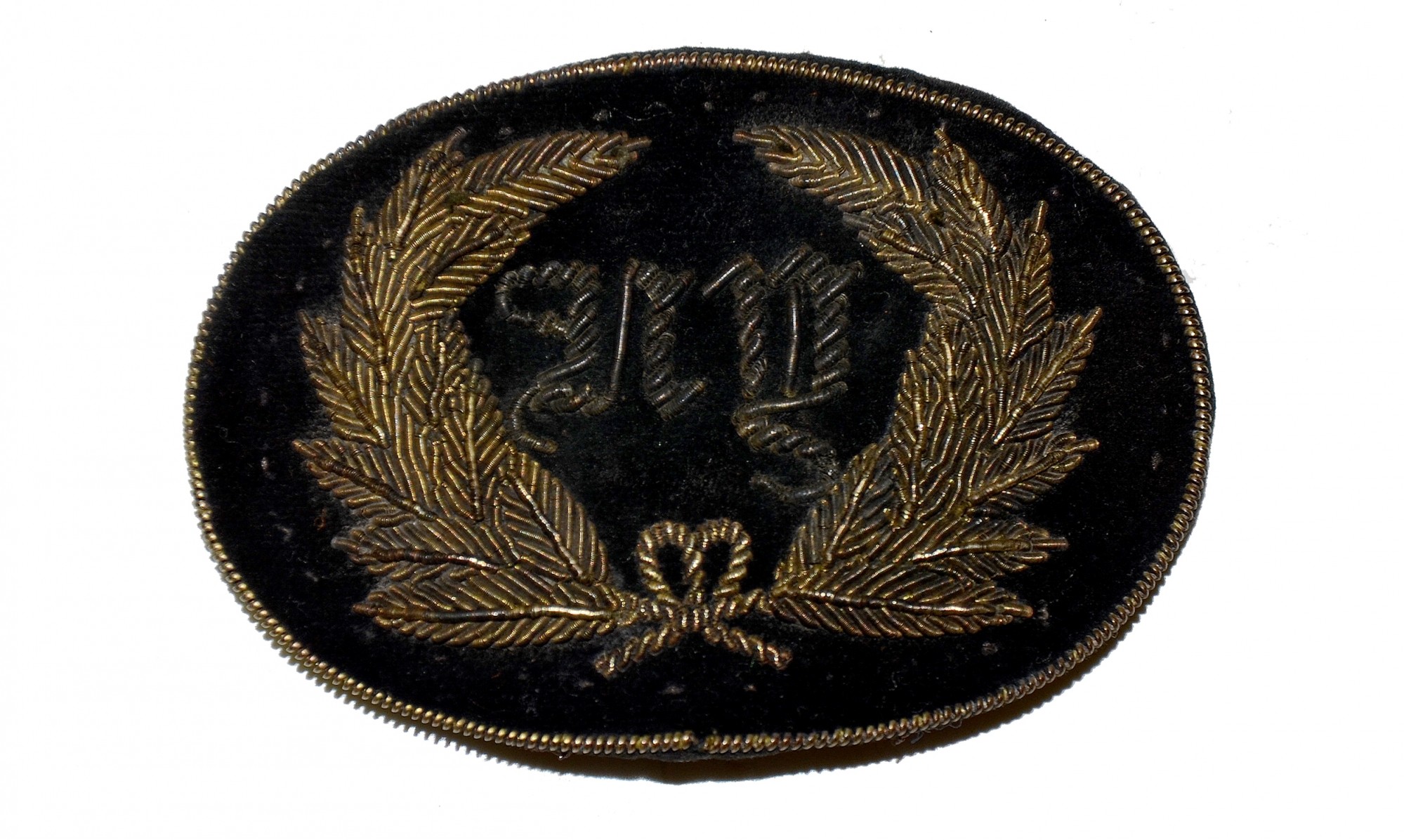 NEW YORK CIVIL WAR OFFICER’S HAT INSIGNIA — Horse Soldier