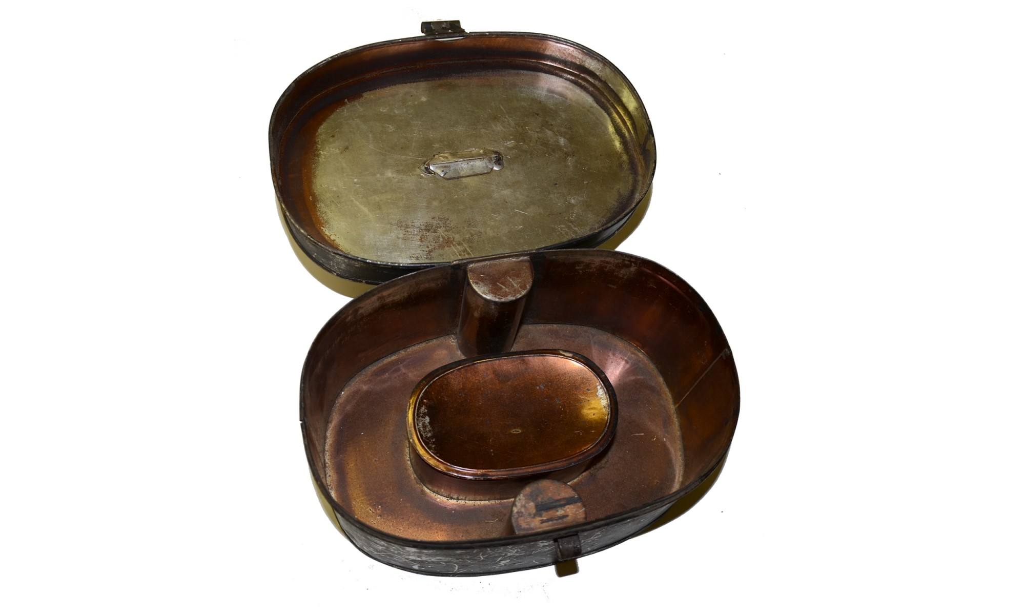 SET OF CASED EPAULETTES IN ORIGINAL TIN BOX — Horse Soldier