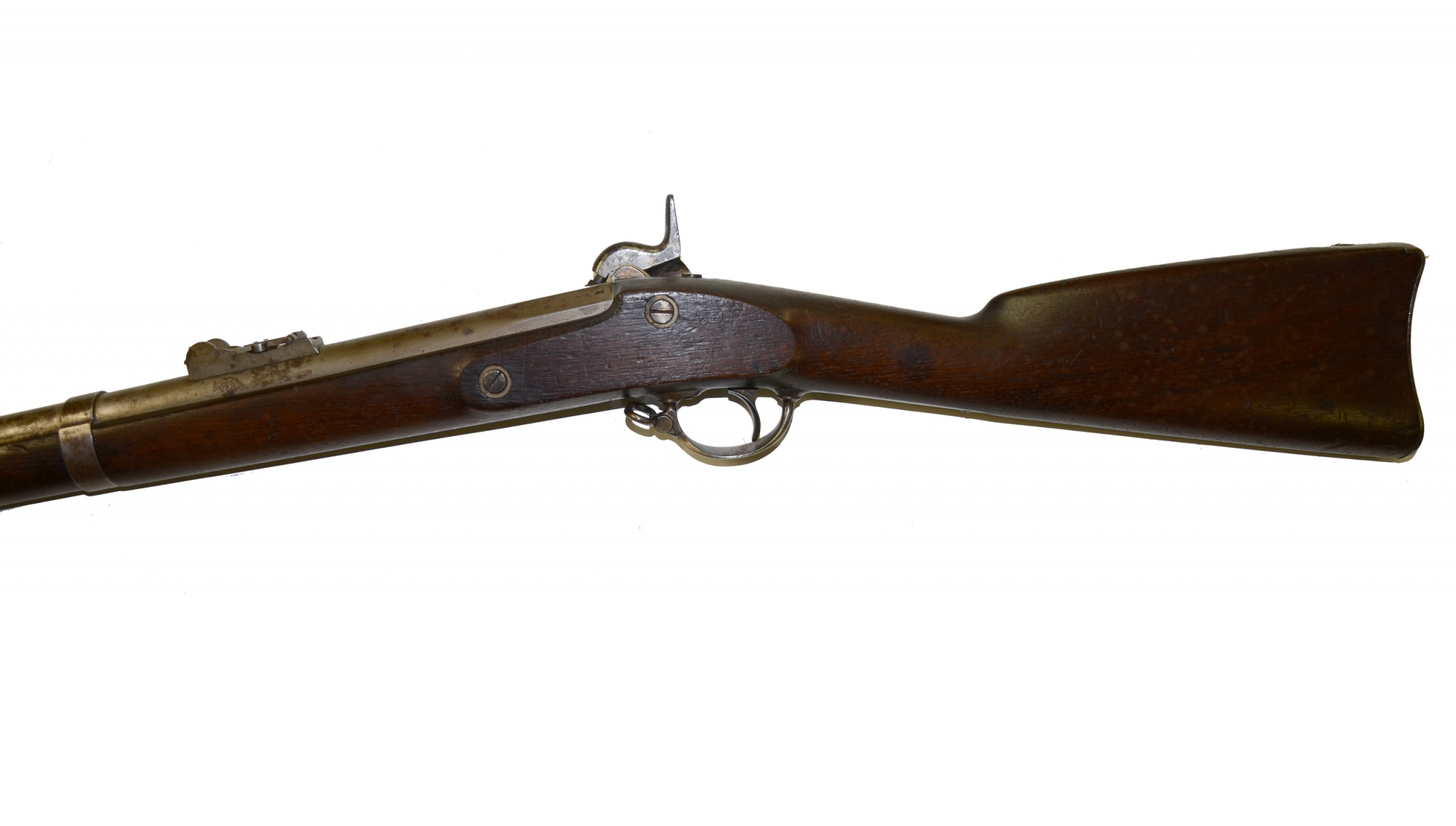 VERY FINE, SPRINGFIELD M1855 PERCUSSION RIFLE-MUSKET, DATED 1857 ...