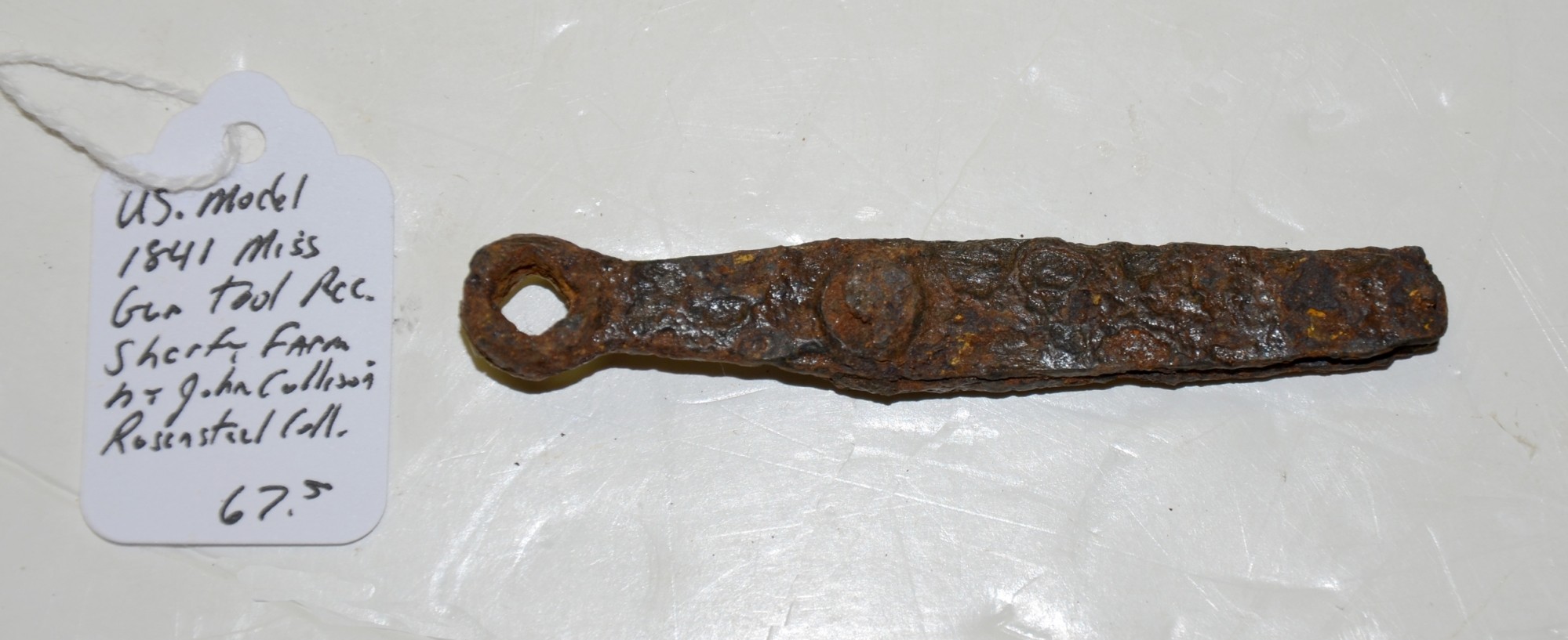 US MODEL 1841 MISSISSIPPI GUN TOOL RECOVERED ON THE SHERFY FARM ...