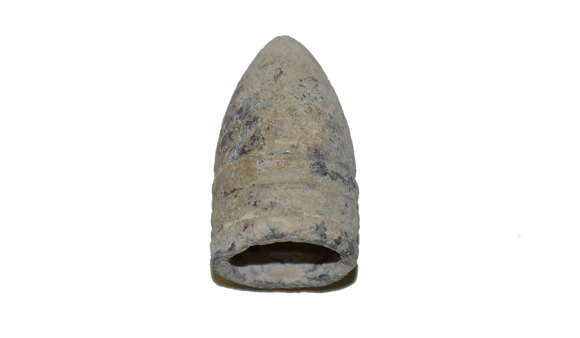 US .54 TRIANGULAR BASE BULLET RECOVERED AT THE ROSE FARM, GETTYSBURG ...