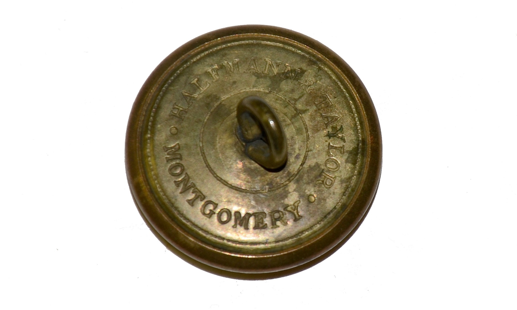 CONFEDERATE GENERAL OFFICER’S BUTTON — Horse Soldier