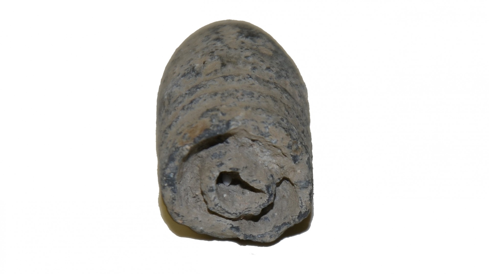 US .58 CALIBER GARDINER EXPLOSIVE BULLET, RECOVERED FROM THE PEACH ...