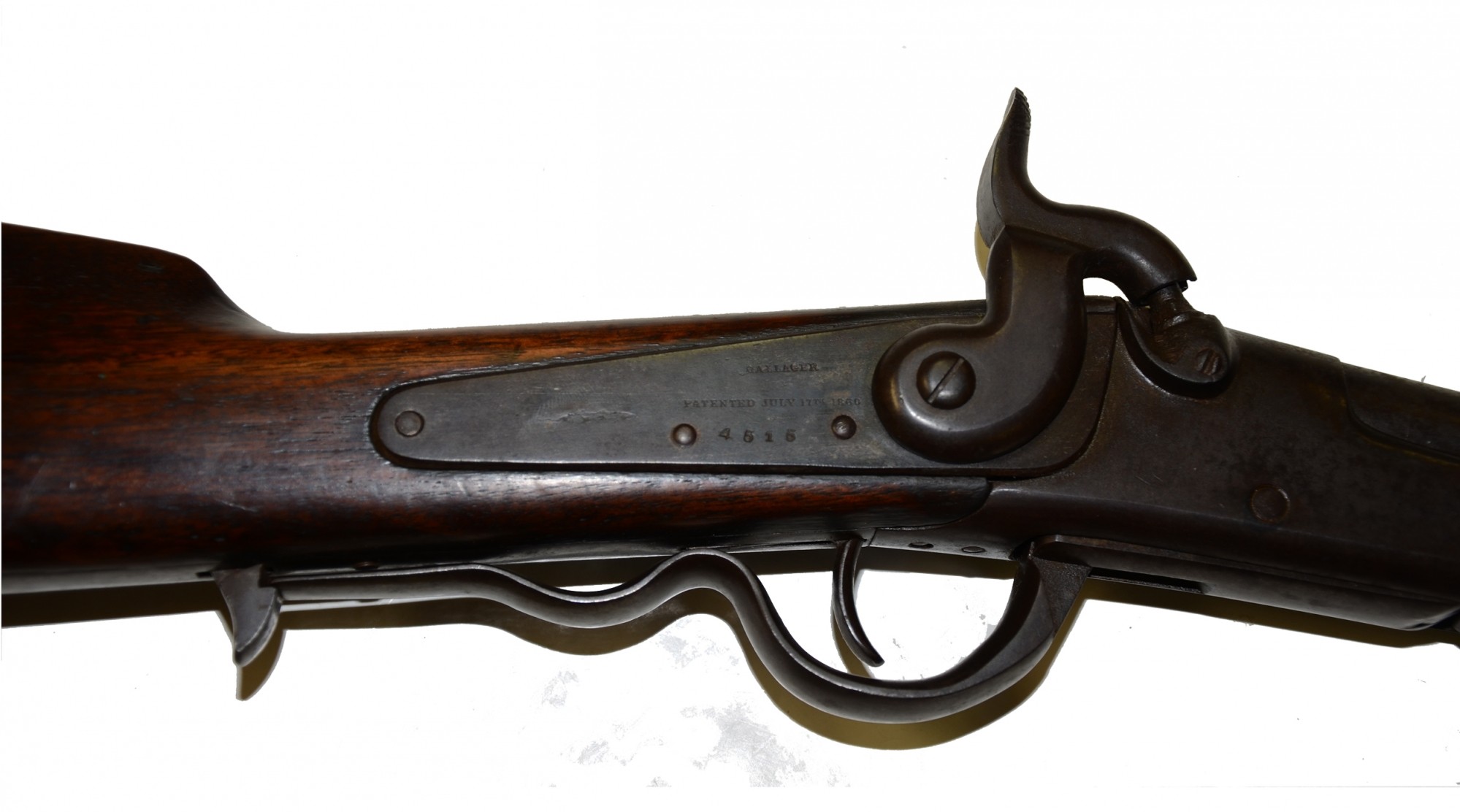 EARLY ORIGINAL, STANDARD MODEL CIVIL WAR GALLAGER CARBINE — Horse Soldier