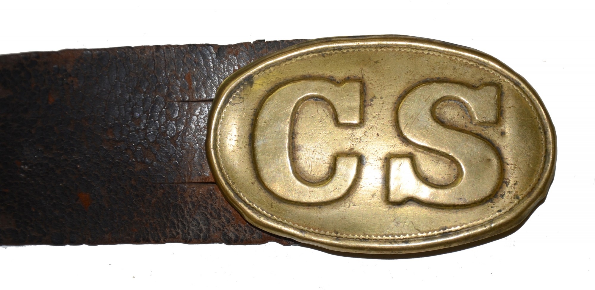 ROPE BORDER CS PLATE ON BELT — Horse Soldier