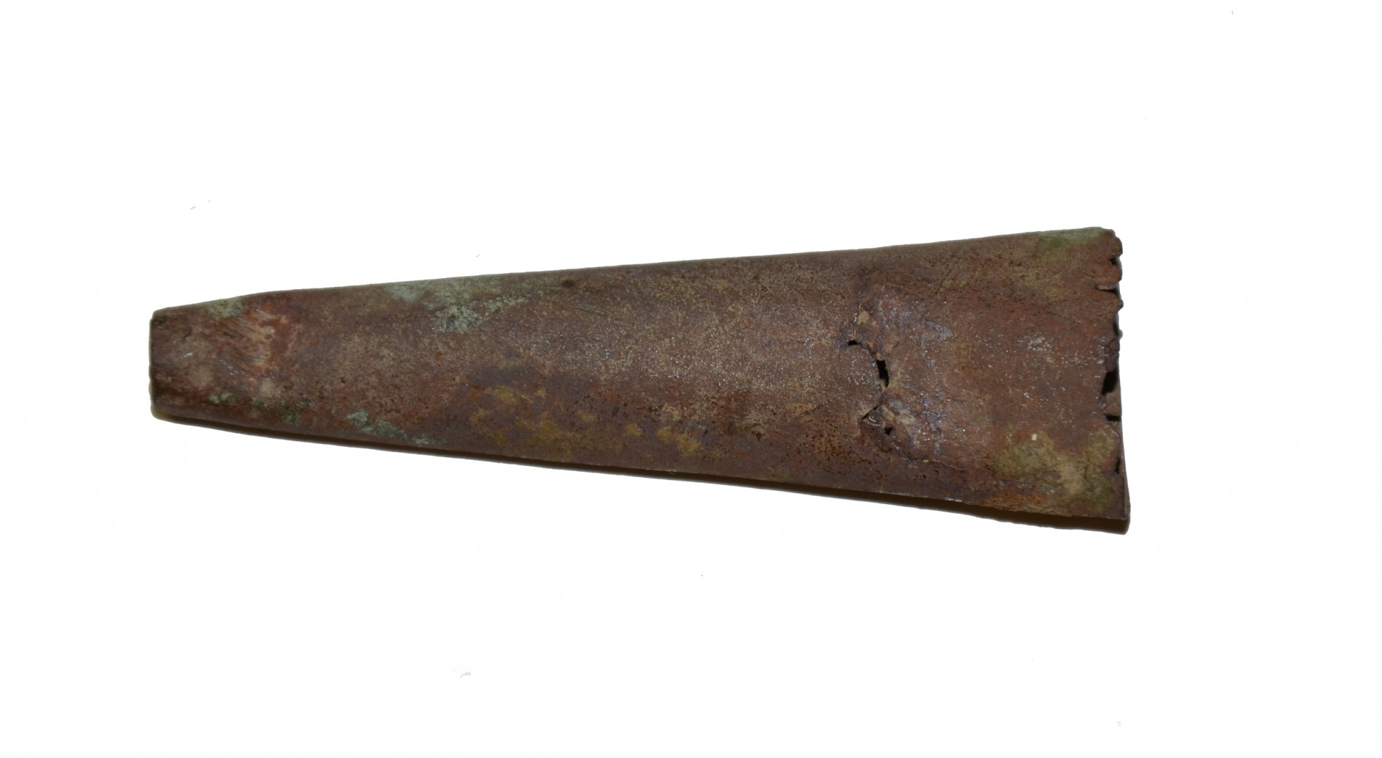 CONFEDERATE BAYONET SCABBARD TIP RECOVERED AT THE ROSE FARM, GETTYSBURG ...