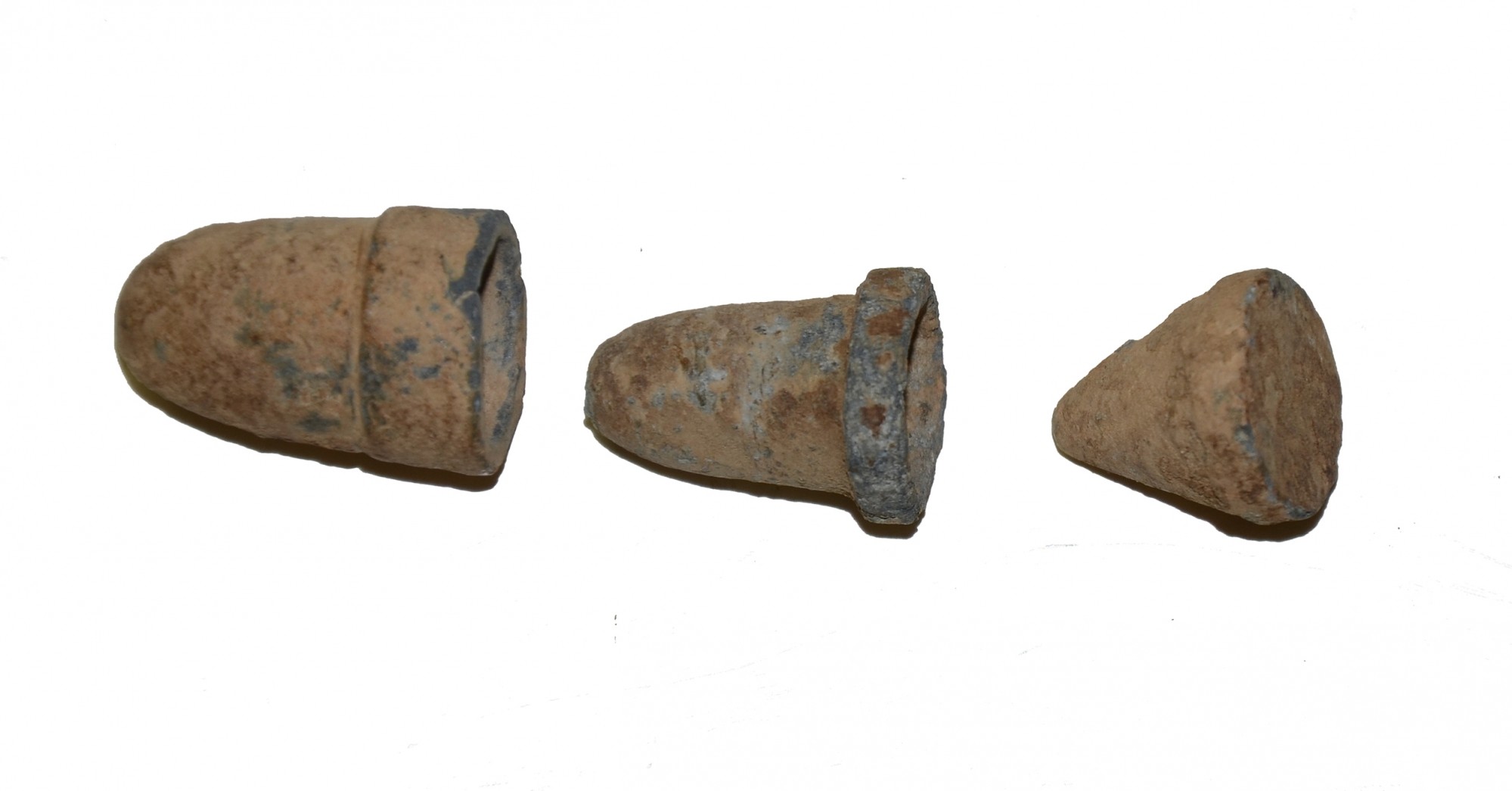 THREE PIECE SHALER BULLET RECOVERED NEAR RICHMOND, VIRGINIA — Horse Soldier