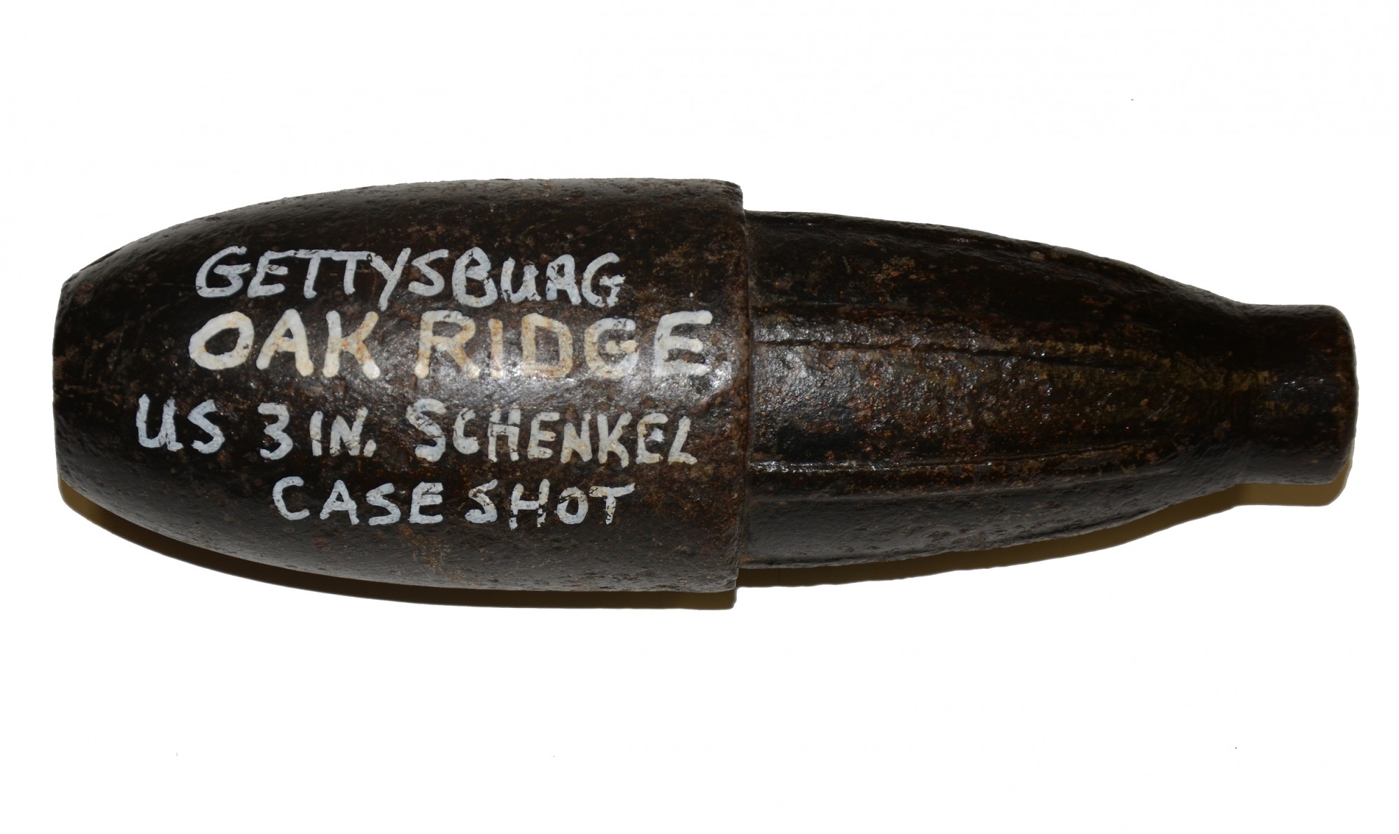 US 3 INCH SCHENKL SHELL FOUND AT GETTYSBURG — Horse Soldier