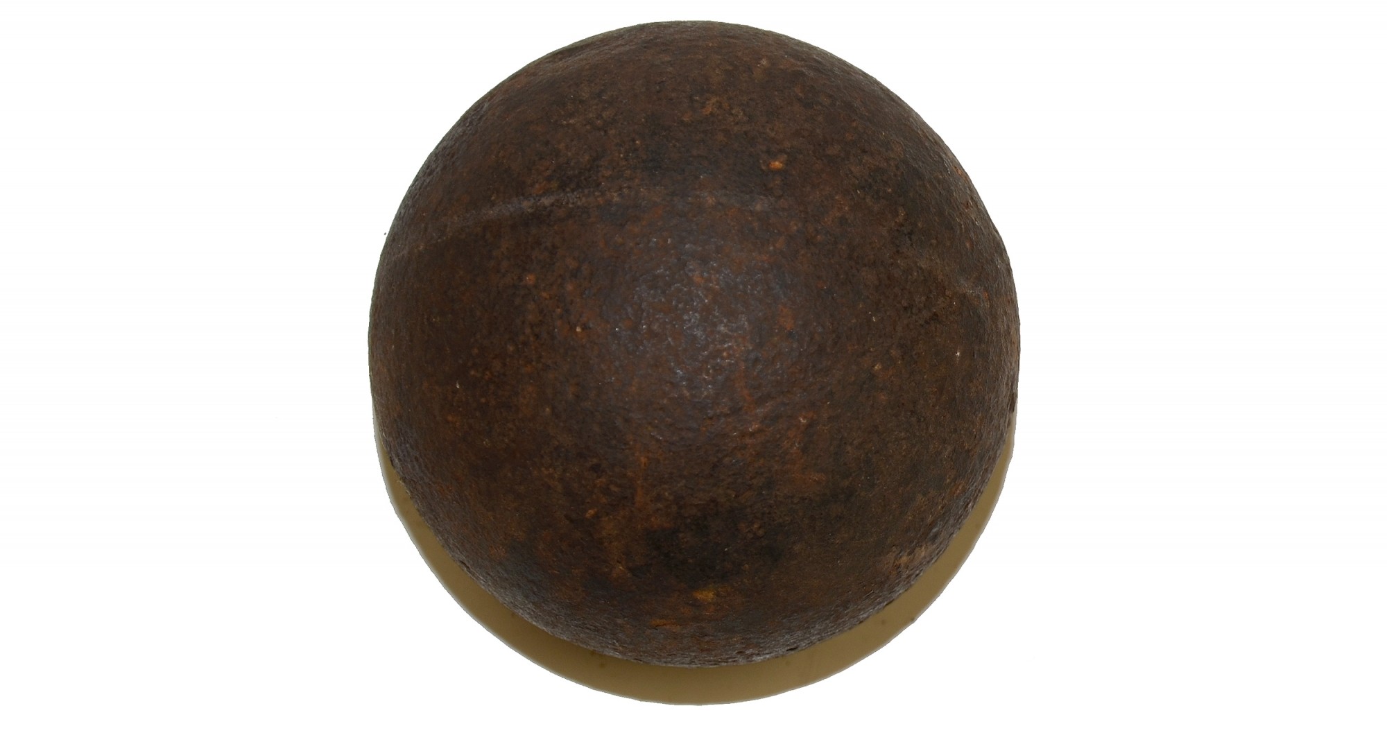 CS 3.67 INCH 6 POUND SPHERICAL SHOT, RECOVERED FROM ANTIETAM — Horse ...