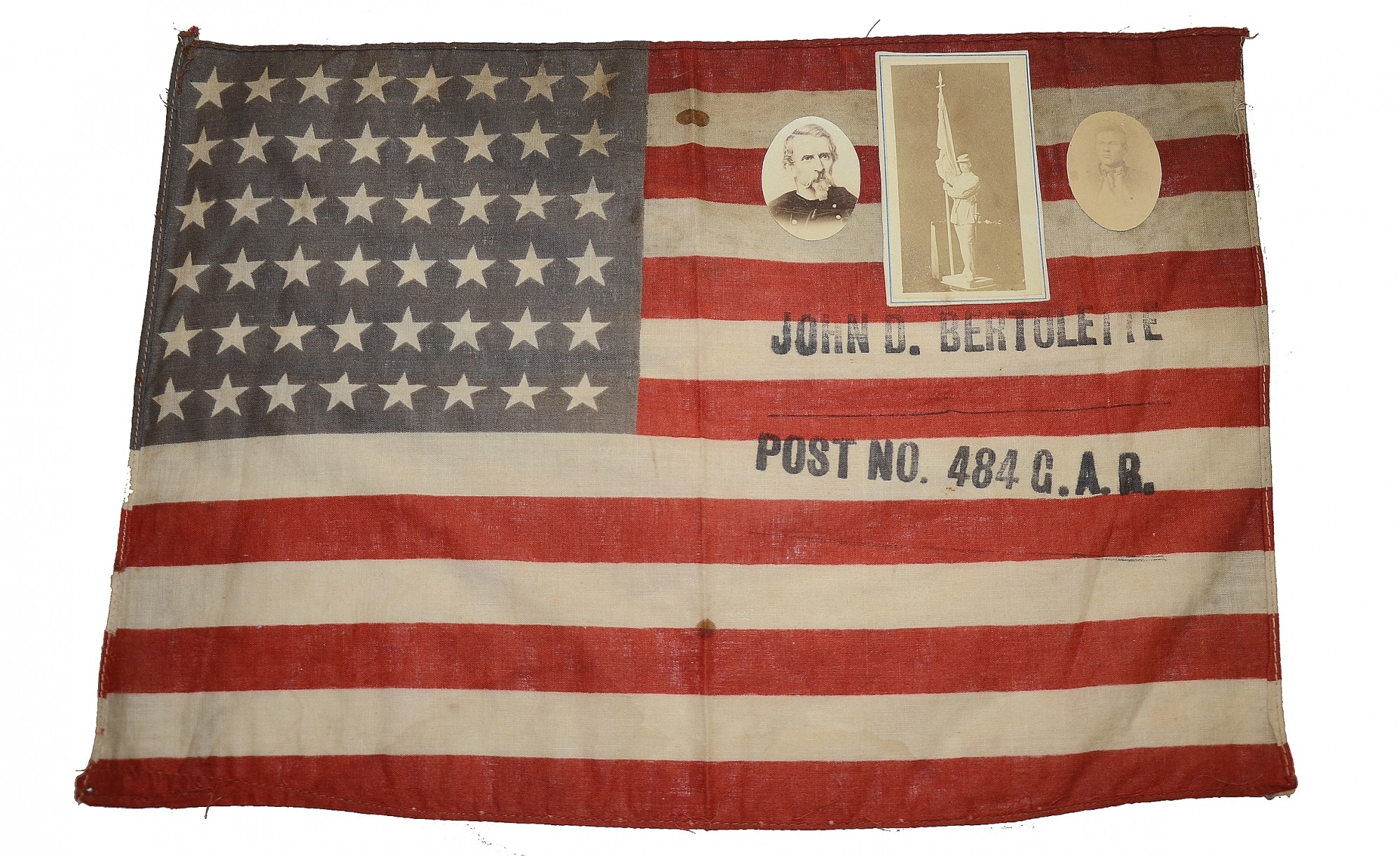 48 STAR GAR FLAG FOR PENNSYLVANIA POST #484 — Horse Soldier