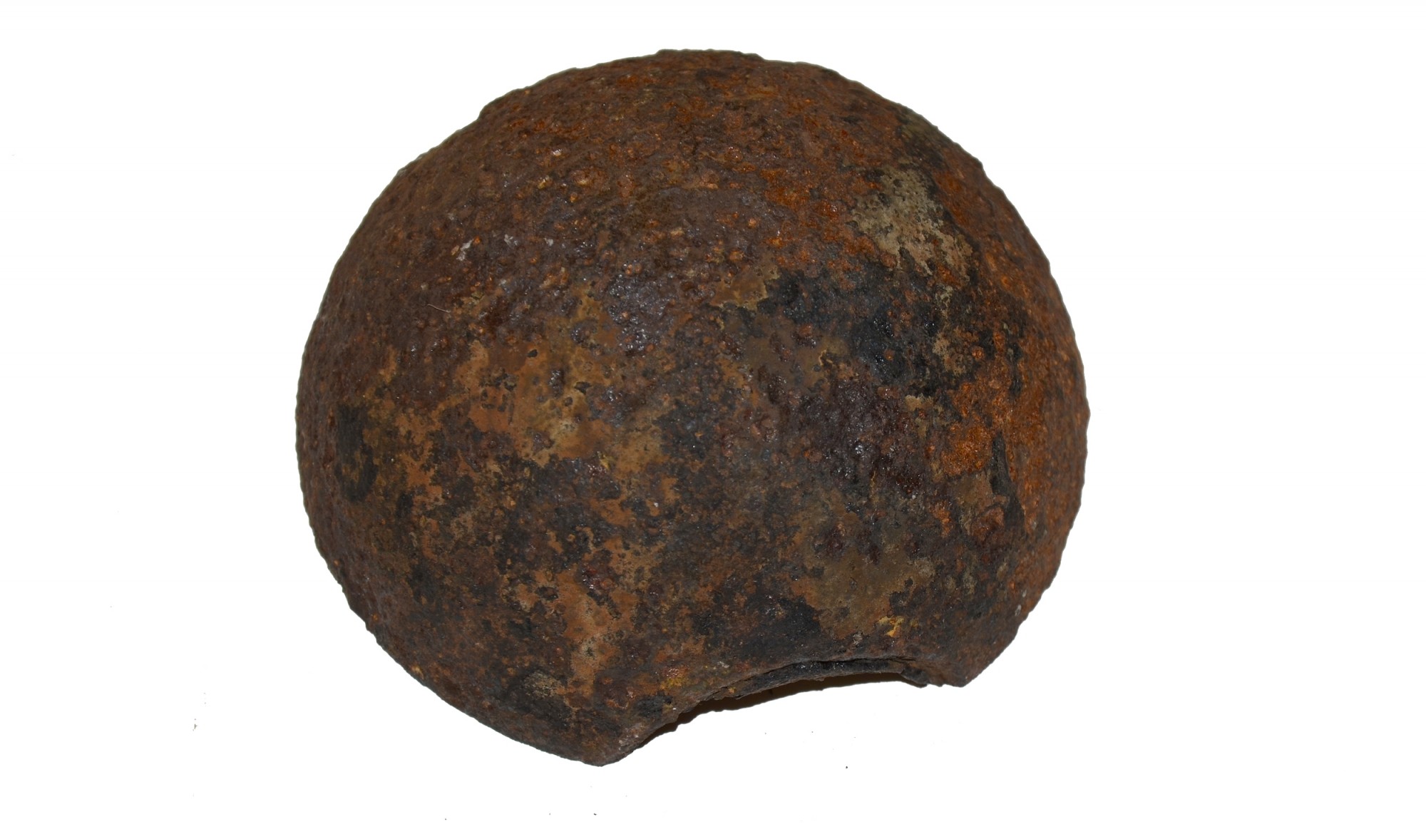 SECTIONED US 12 POUND SPHERICAL CASE SHOT — Horse Soldier
