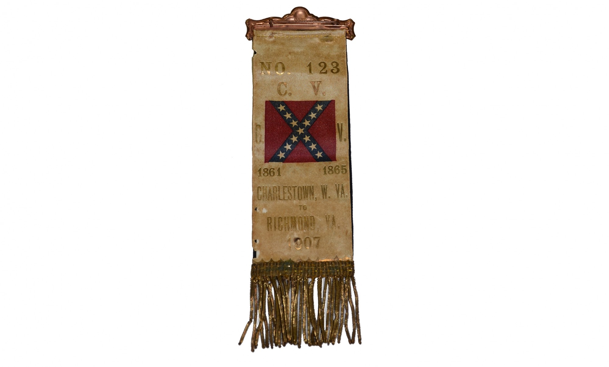 UCV RIBBON, 1907 REUNION — Horse Soldier