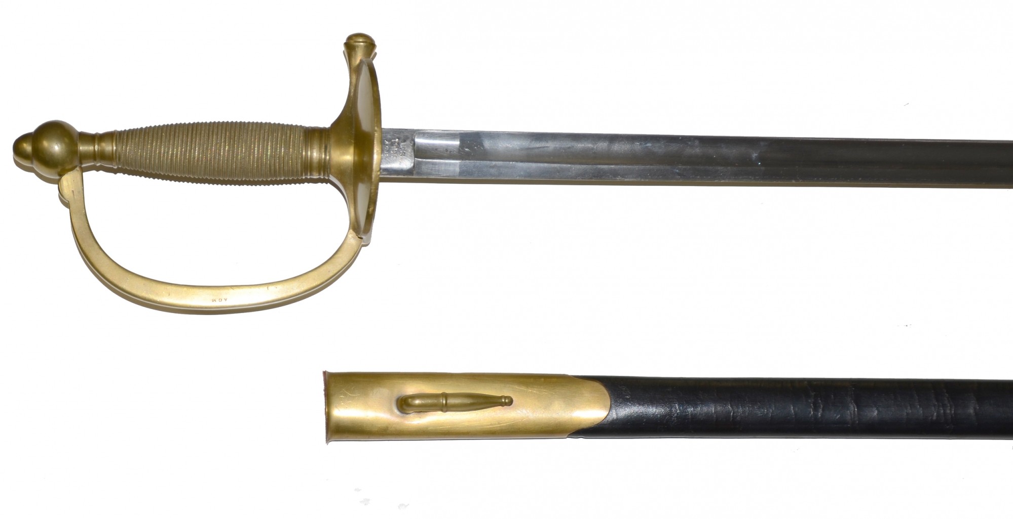 CHOICE US MODEL 1840 ARMY NON-COMMISSIONED OFFICER’S SWORD BY ROBY ...