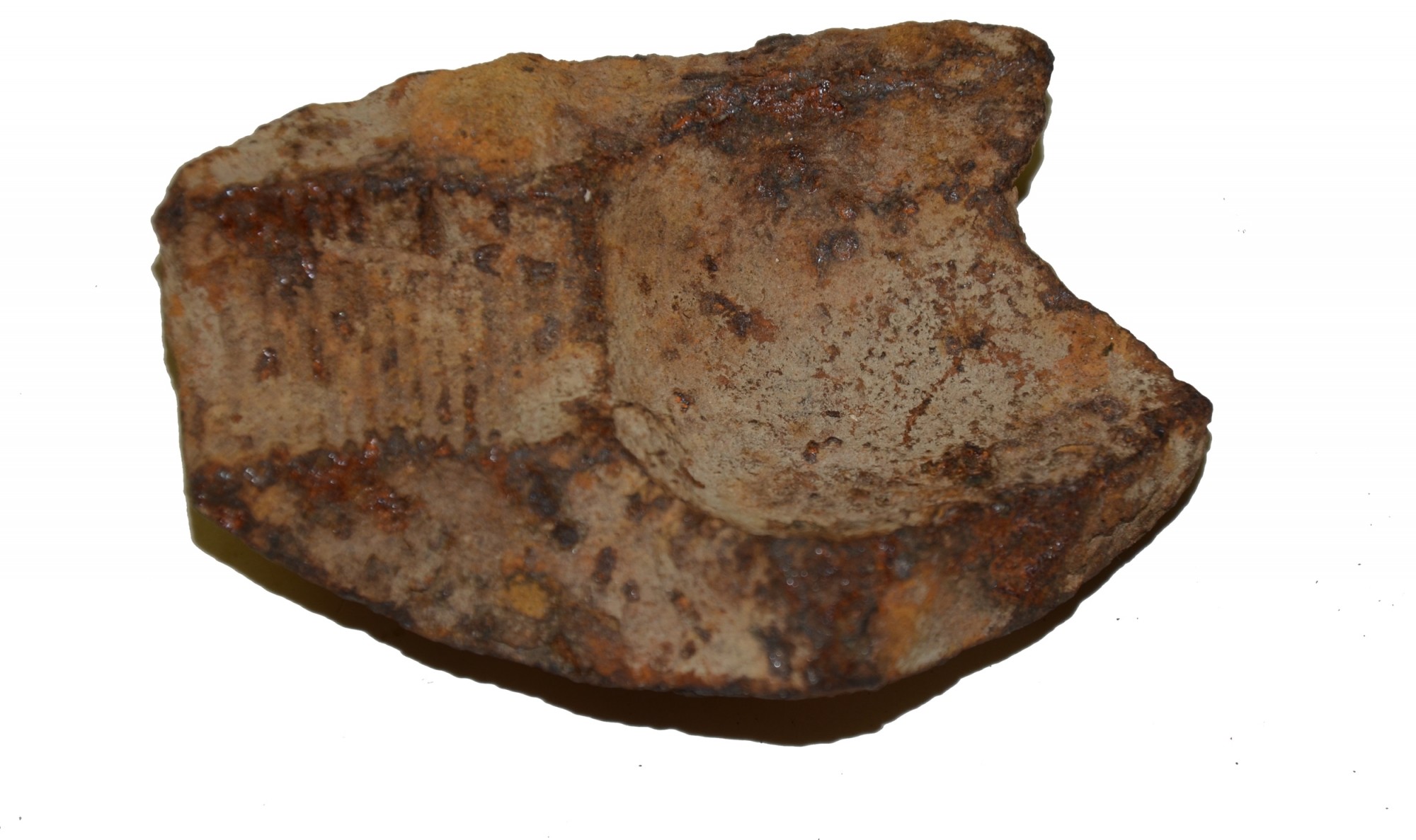 US/CS 3 INCH PARROTT/READ SHELL FRAGMENT RECOVERED AT GETTYSBURG ...