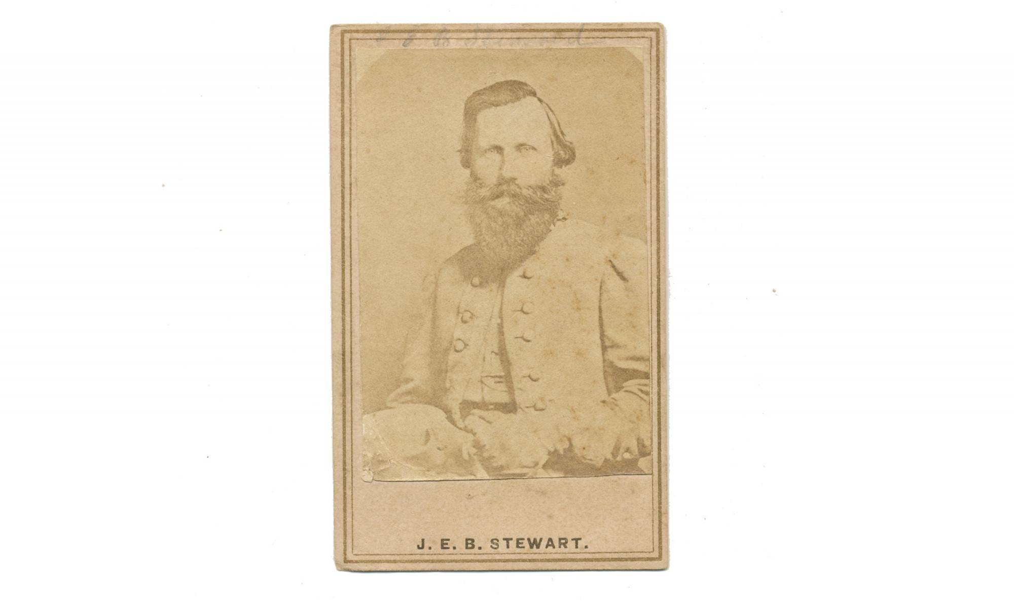 CDV OF CS GENERAL JEB STUART — Horse Soldier