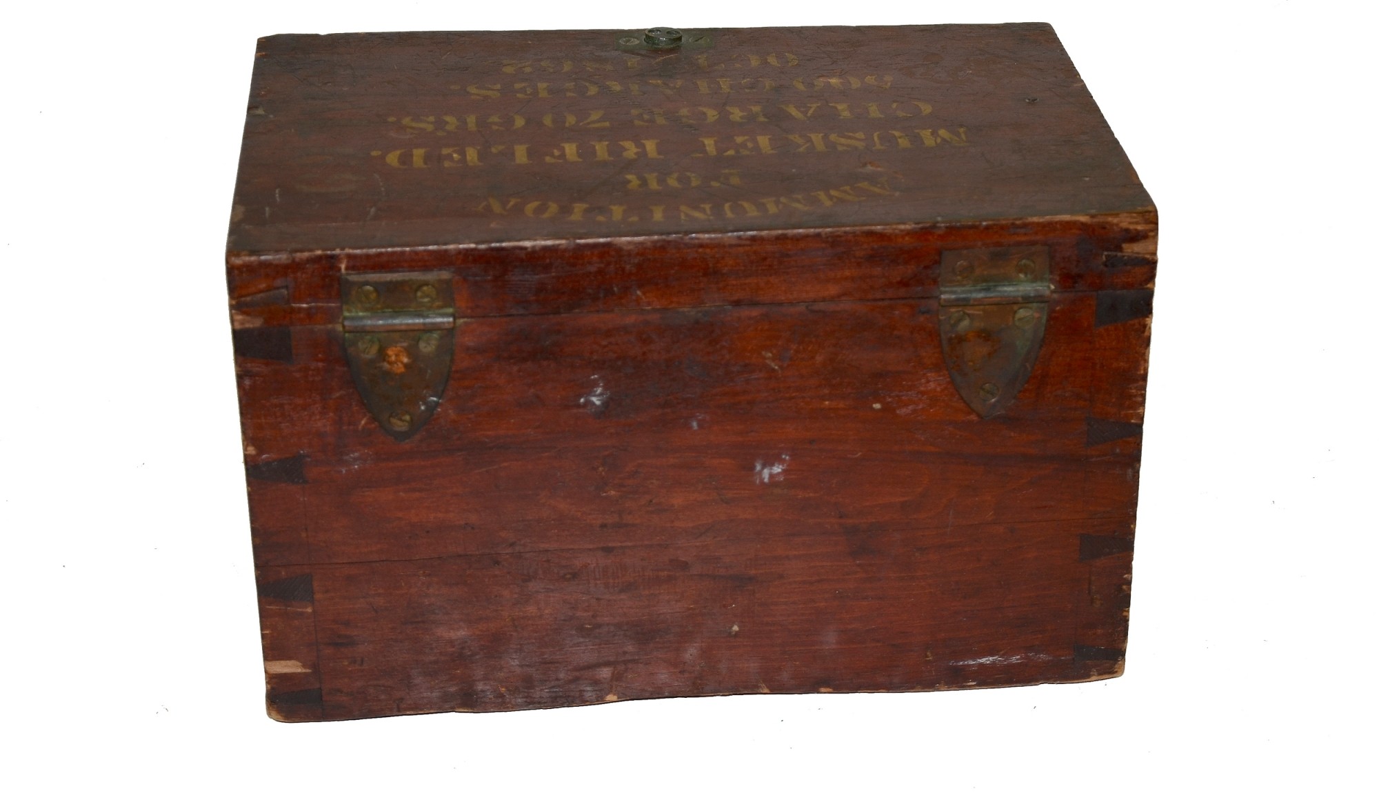 NAVAL LABORATORY CRATE FOR RIFLED MUSKET CARTRIDGES — Horse Soldier